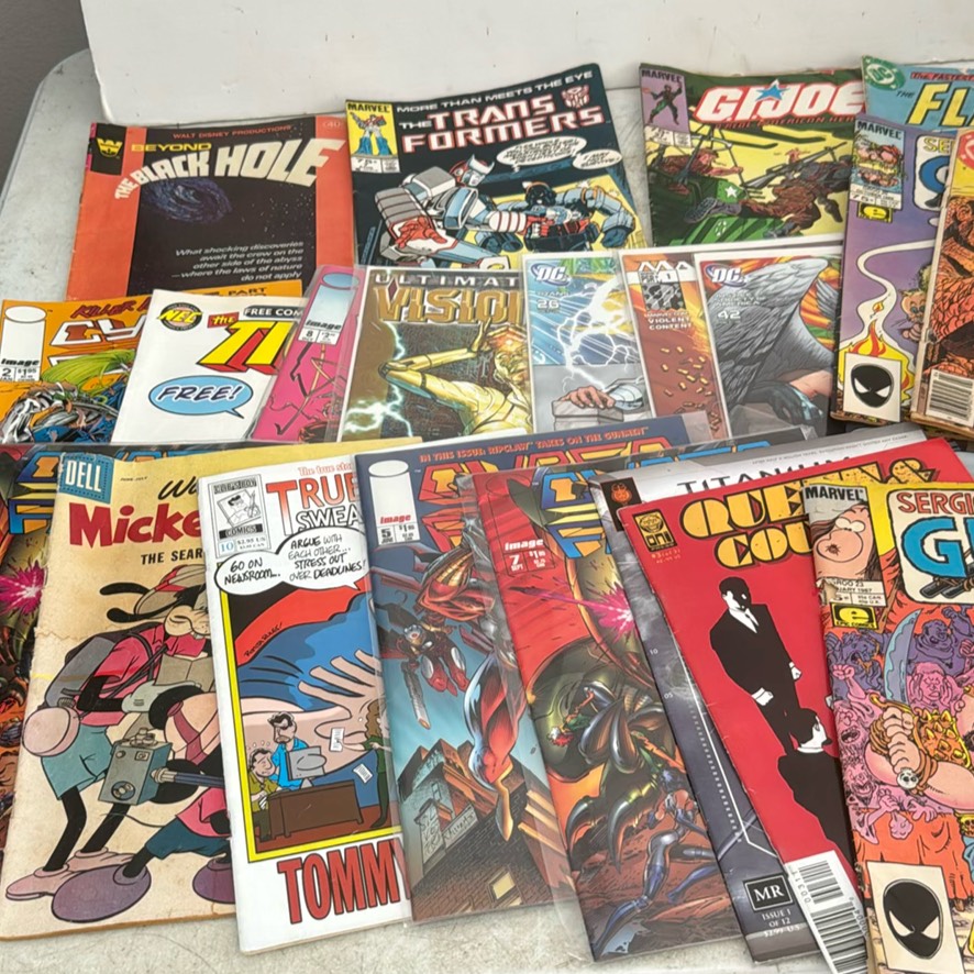 Comic Book Lot Mickey Mouse Cyber Force The Transformers