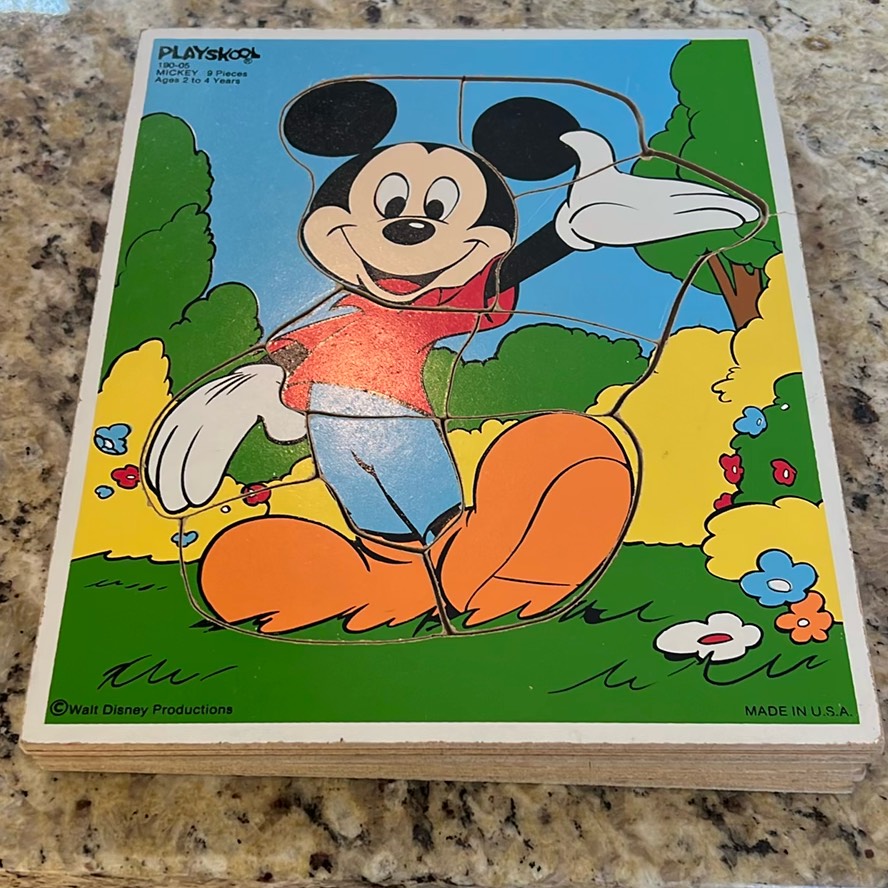 Playskool Mickey Mouse Puzzle