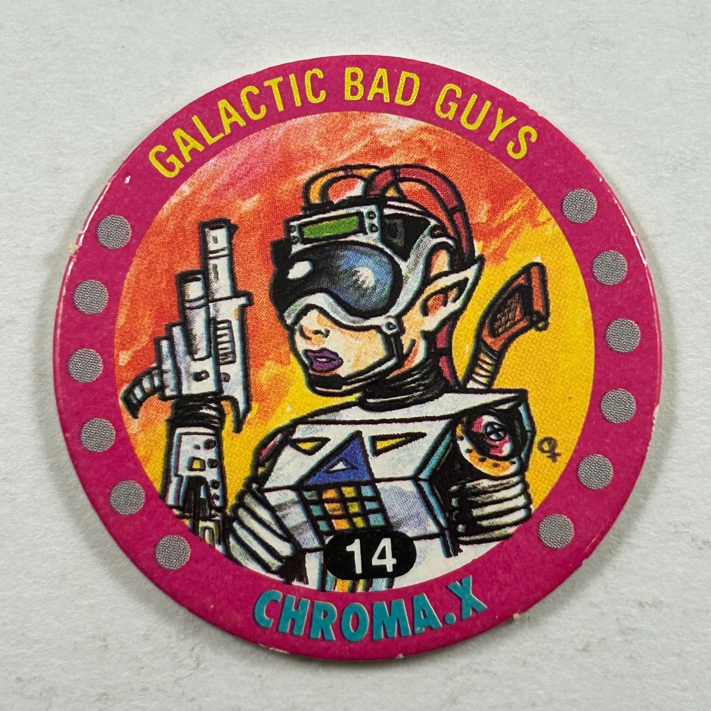 Galactic Bad Guys POG #14 Chroma.X Sci FI - 118