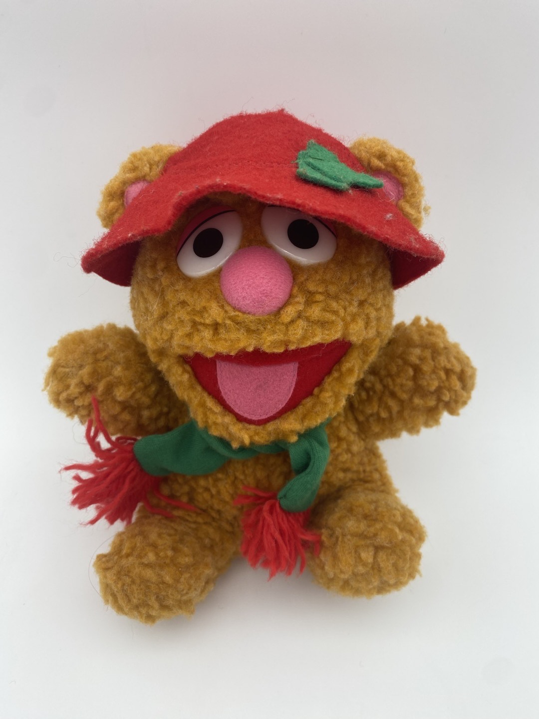 Muppets Baby Fozzie Bear 8" Stuffed Animal Plush w/ Scarf & Hat ...