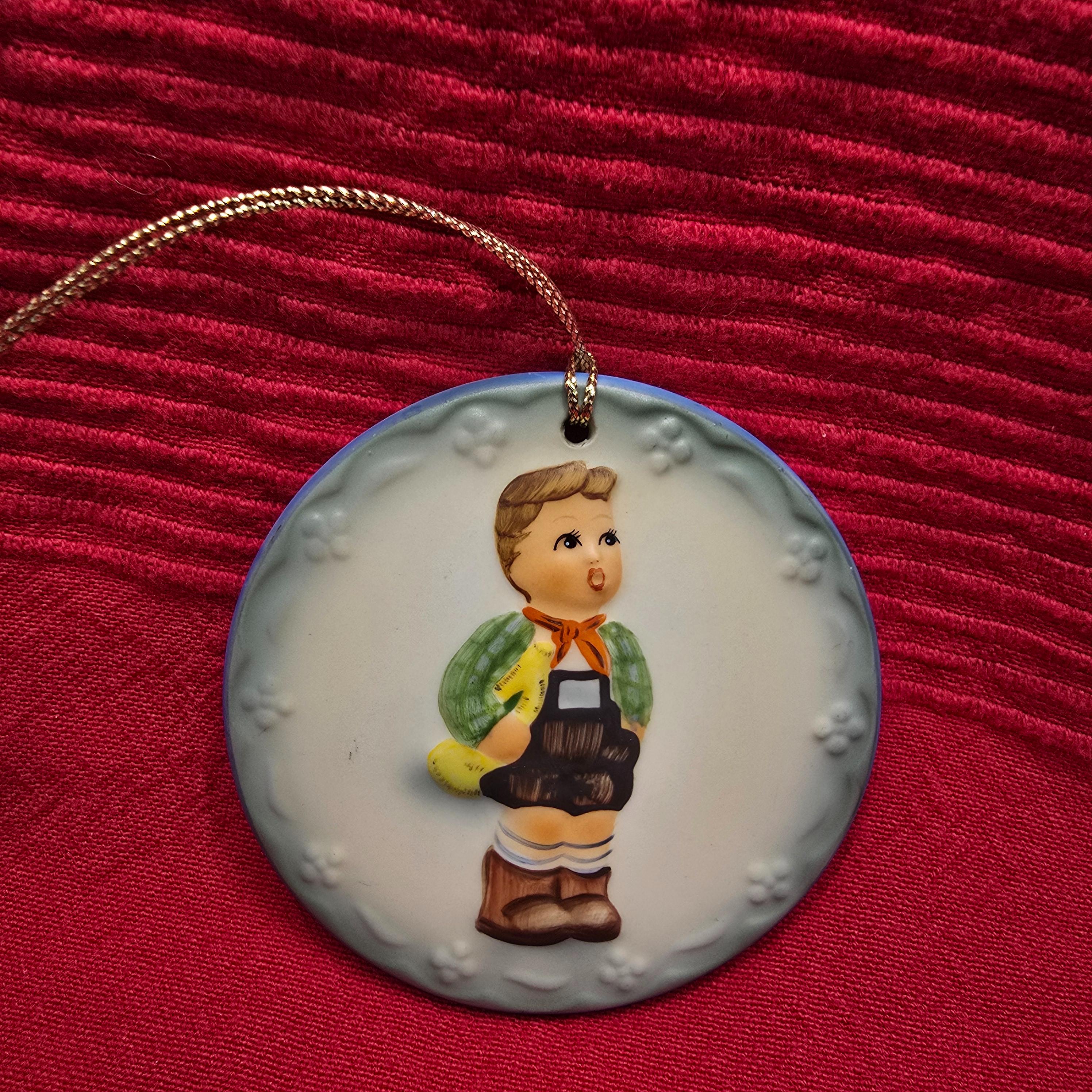 Schmid 1984 “Hark The Herald” Vintage Ornament