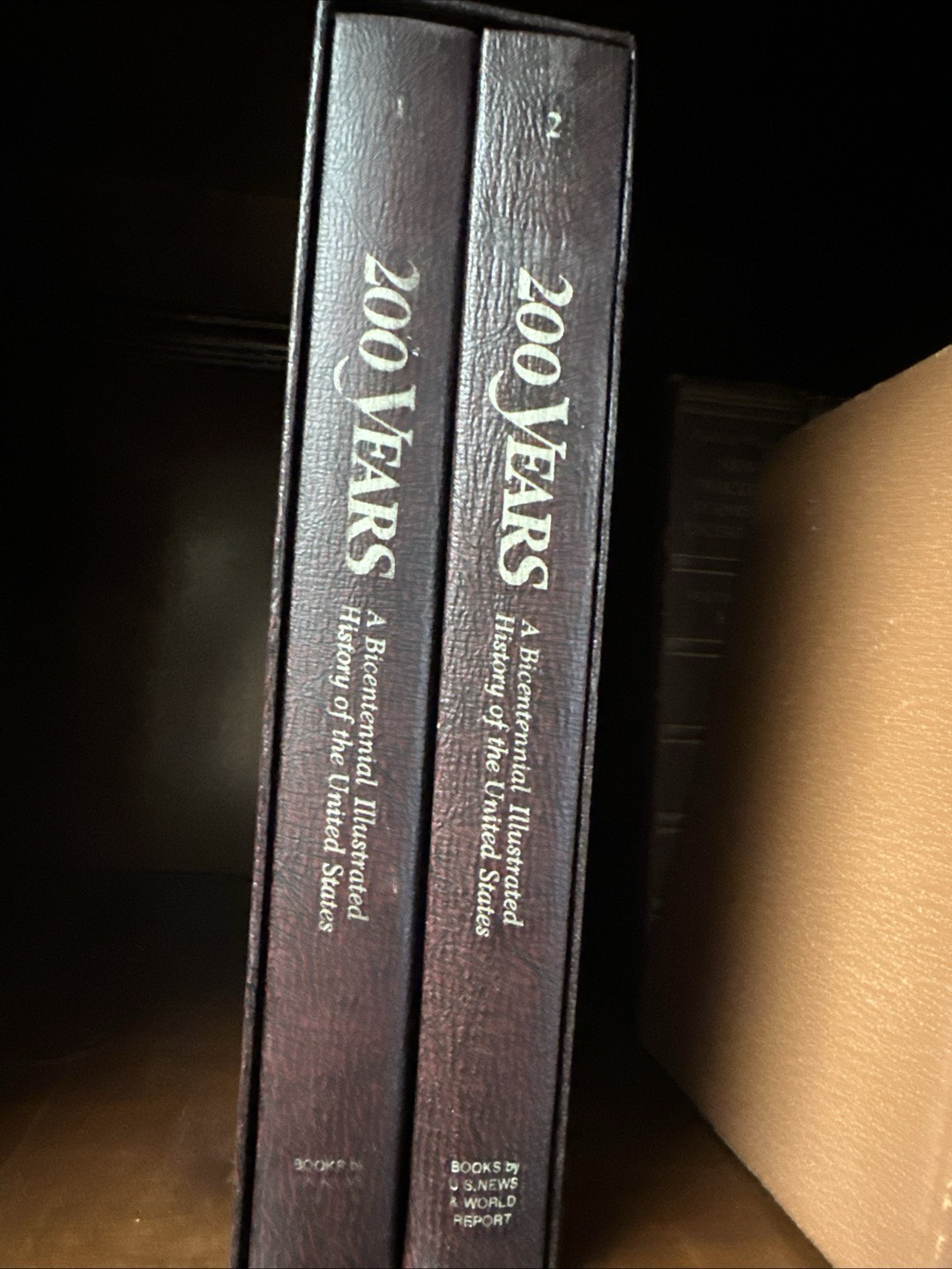 200 Years Bicentennial Illustrated History United States HC Box Set VTG ...