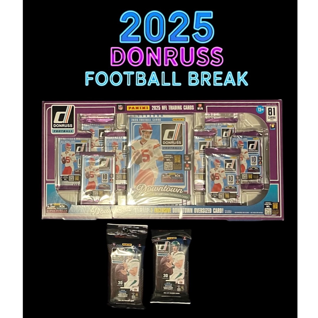 Washington Commanders - 2025 Donruss Costco Exclusive Football Box & 2 ...