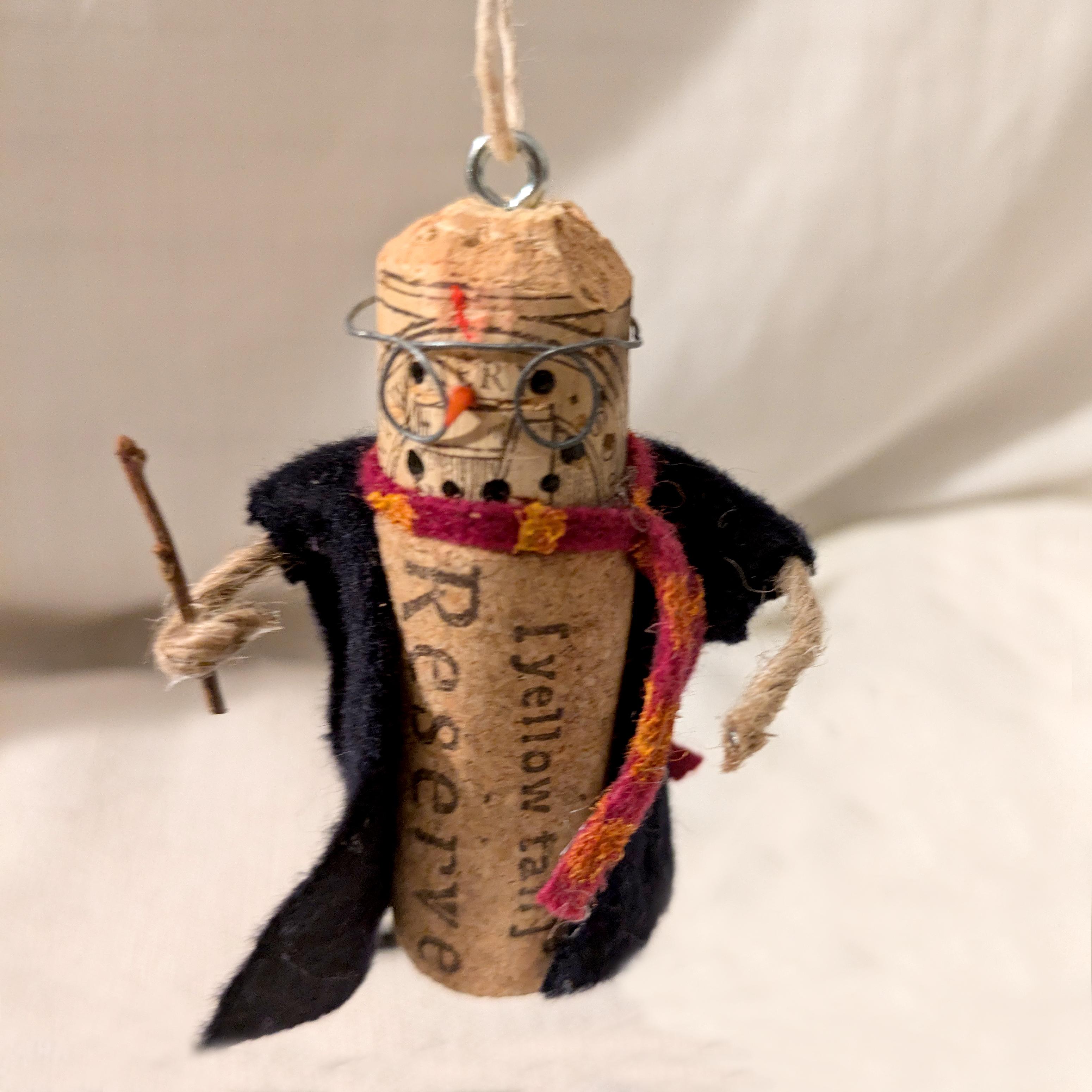 Wizard Cork Ornament