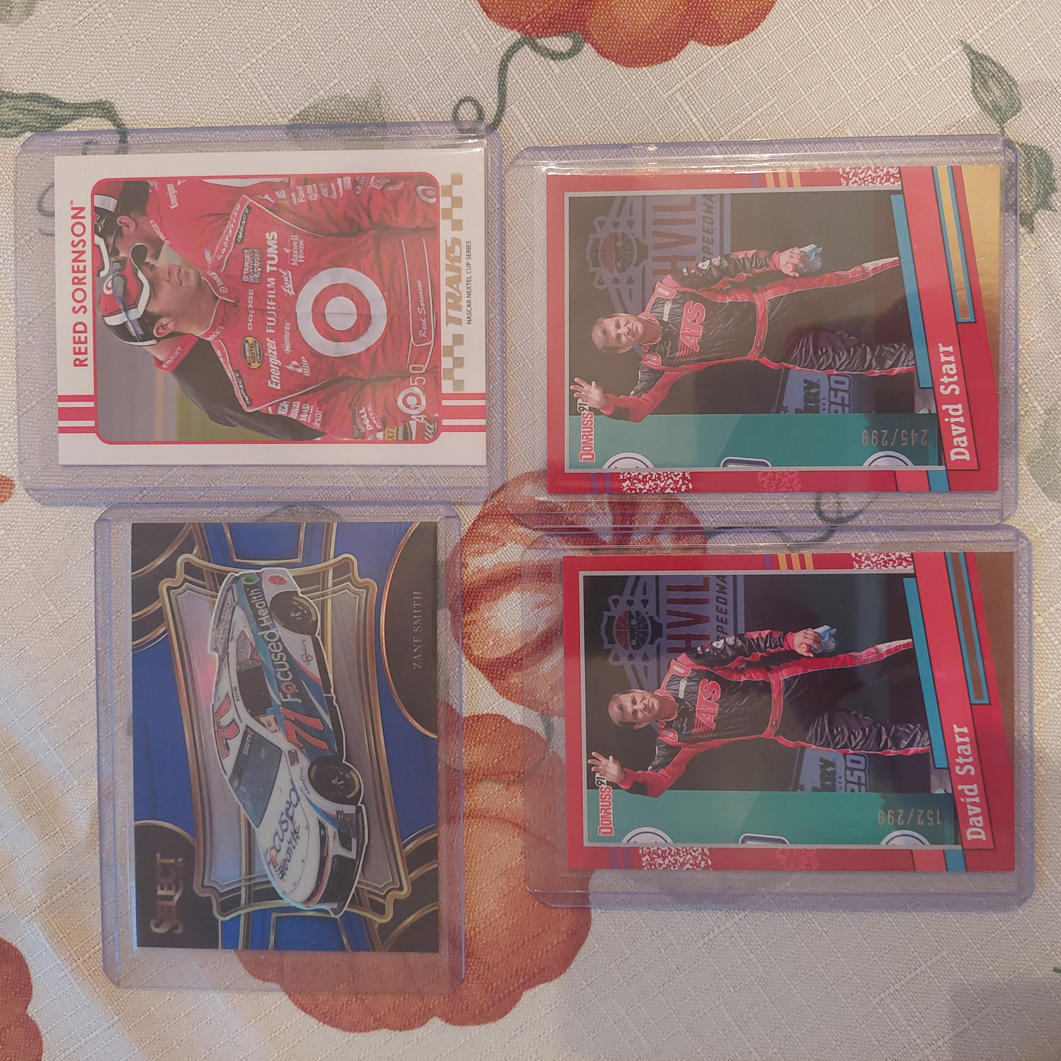 Lot of 87 Nascar cards. 4 #'d, parallels, inserts, Rookies +. Letter S.