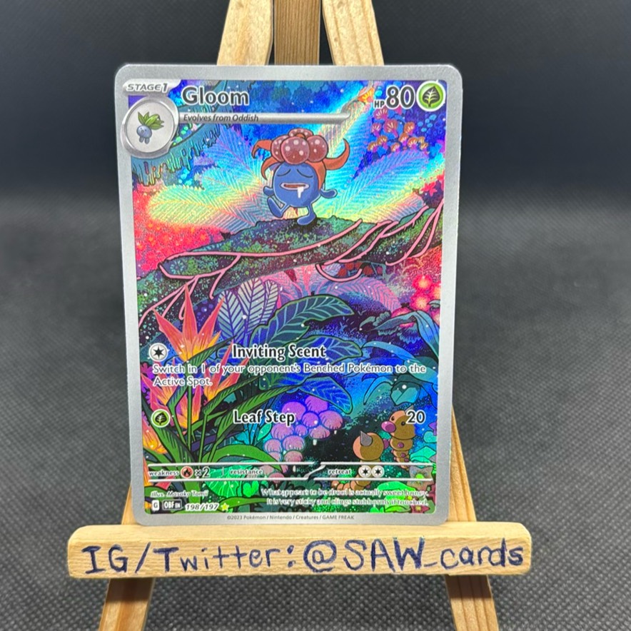 Gloom Pokemon Obsidian Flames IR 198/197