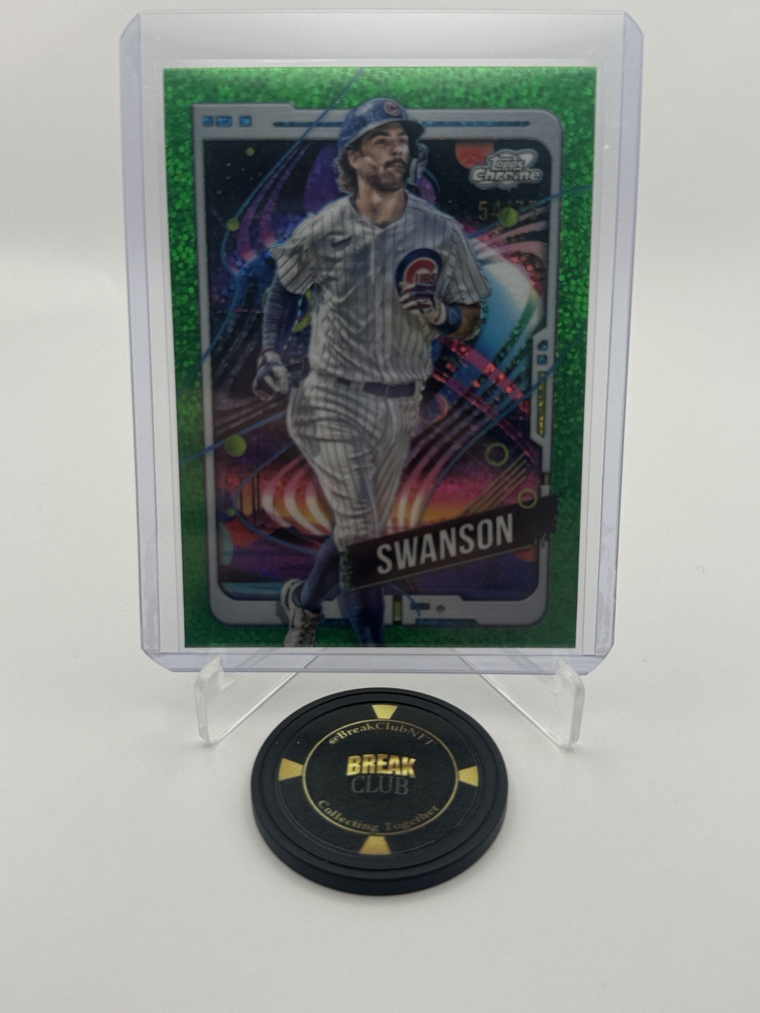 Danny Swanson 54/75 2024 Topps Cosmic Chrome - Chicago Cubs