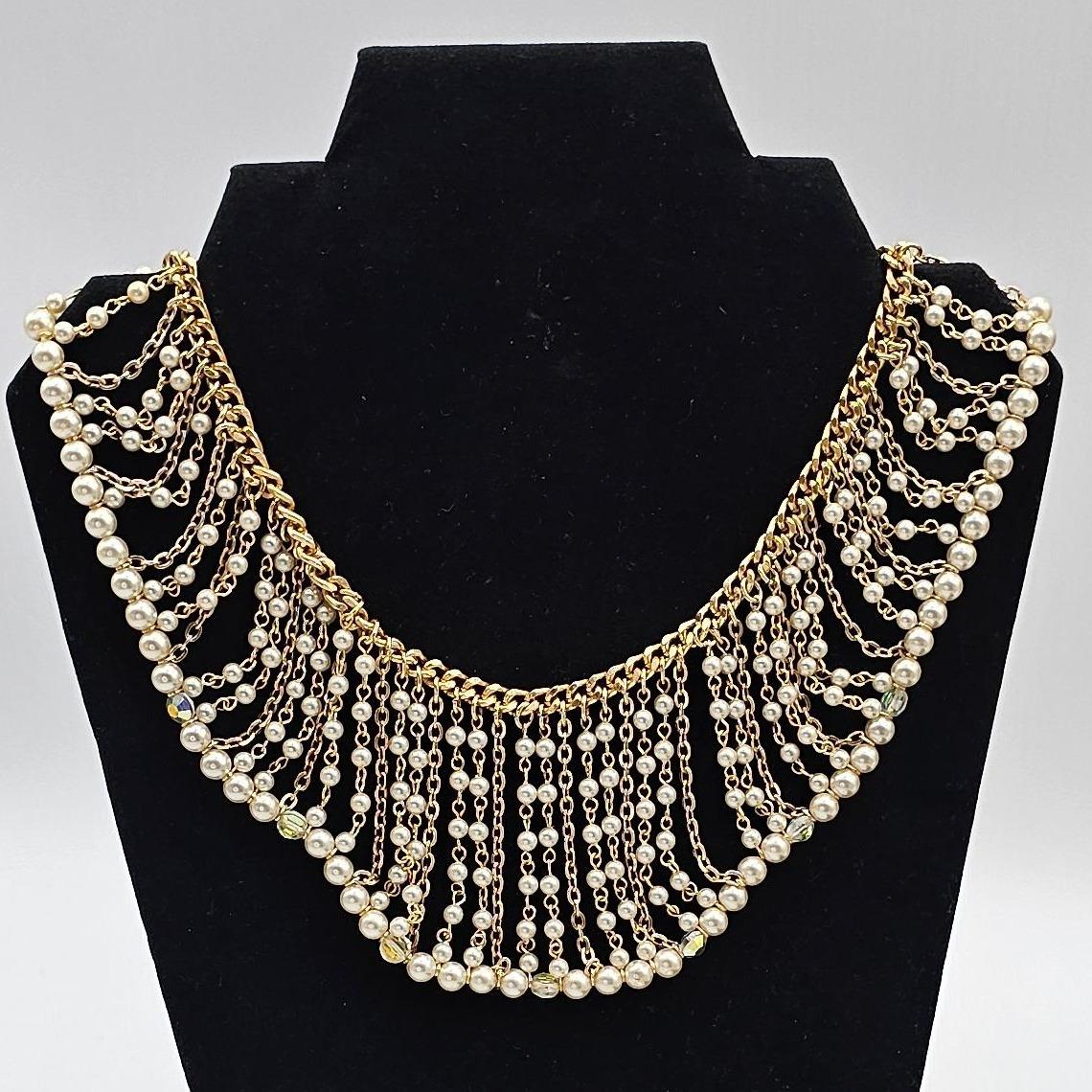#18 - Vintage Japan Gold Tone Necklace