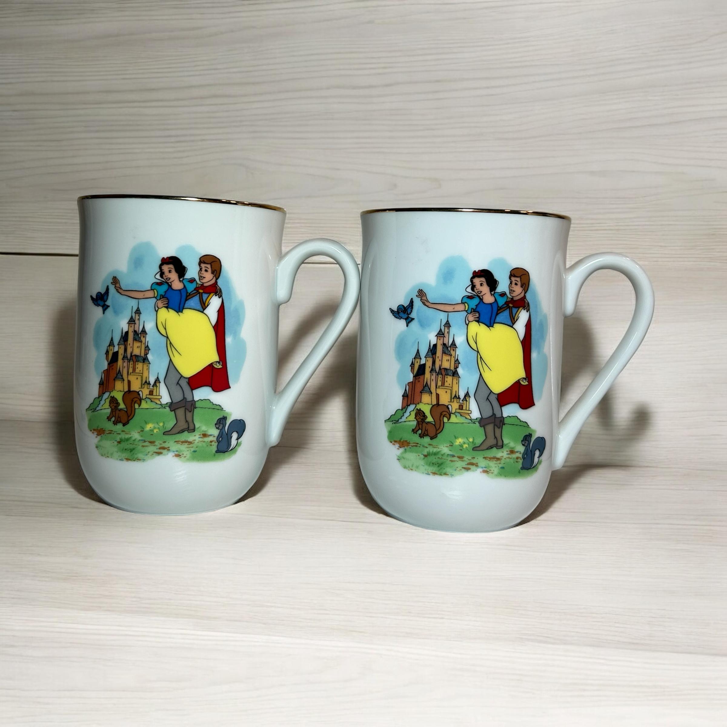 2 Disney Collection Classic Mugs Snow White Japan