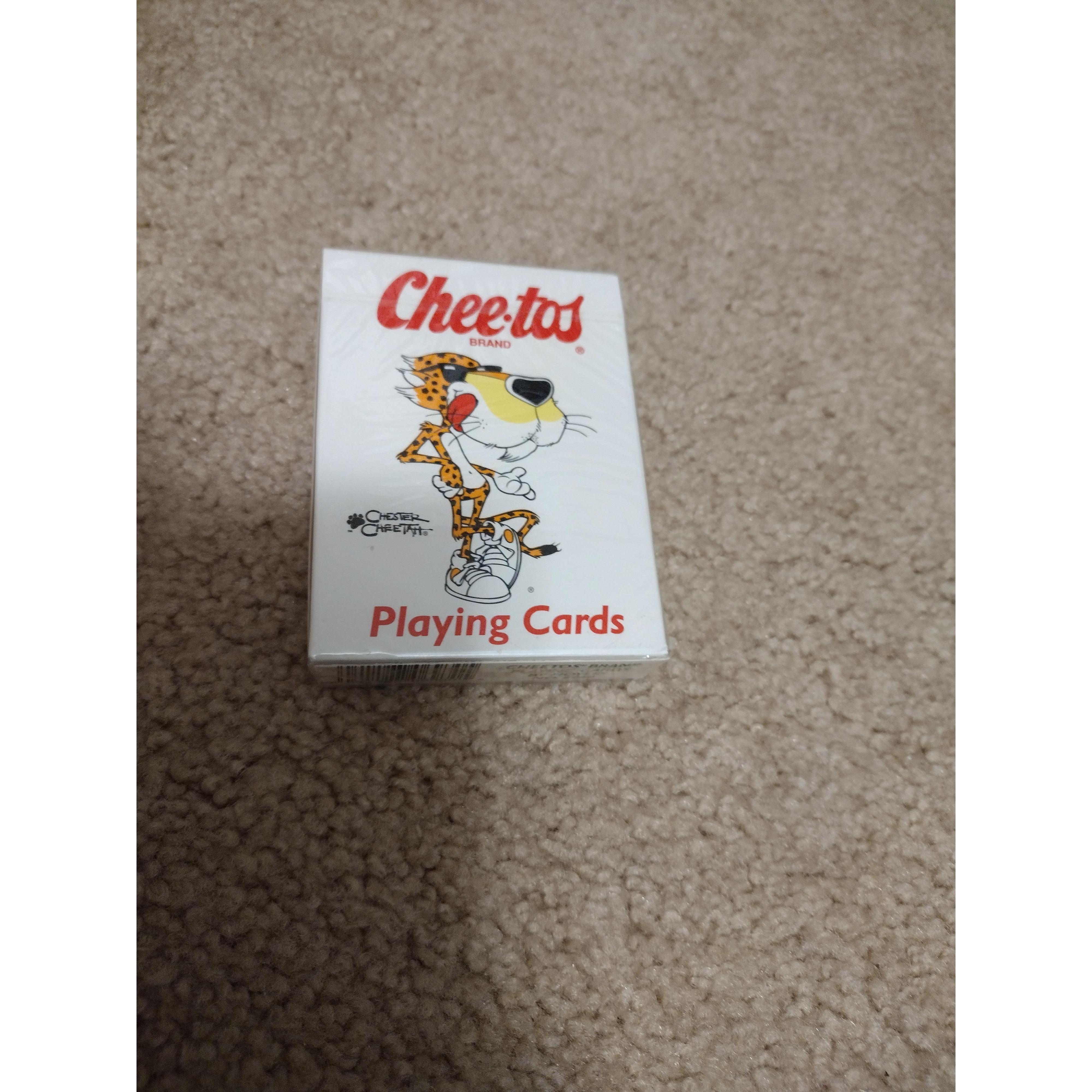 Vintage Cheetos Playing Cards Sealed In Box! Hoyle Playing Card Co