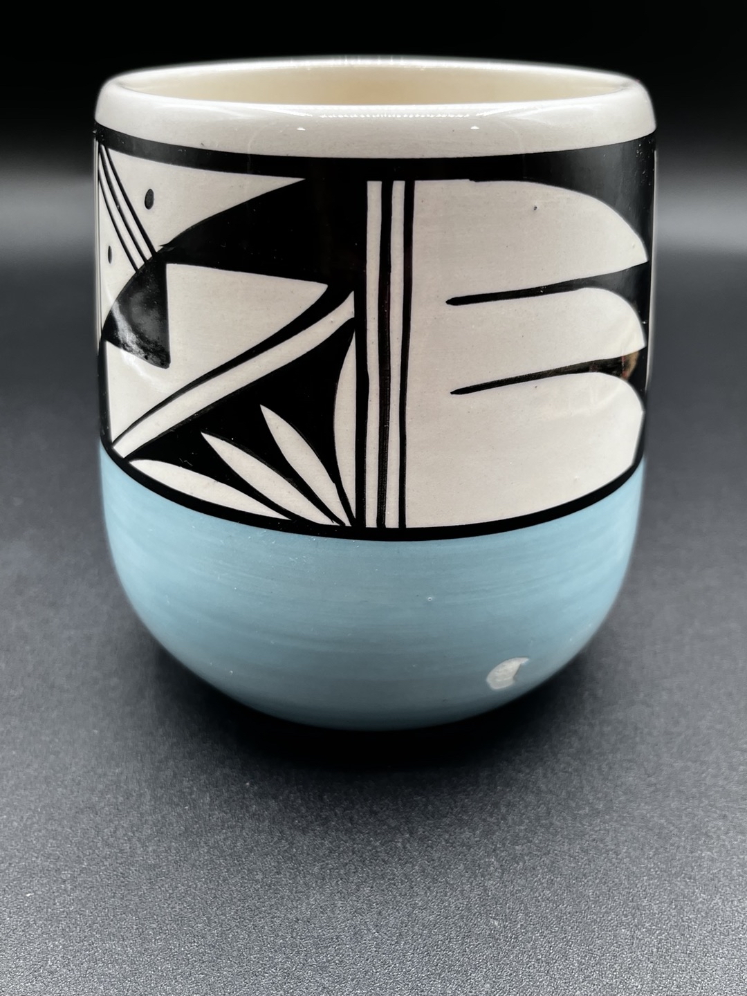 Large Ute Mtn Tribe Hand Painted Mug 5”