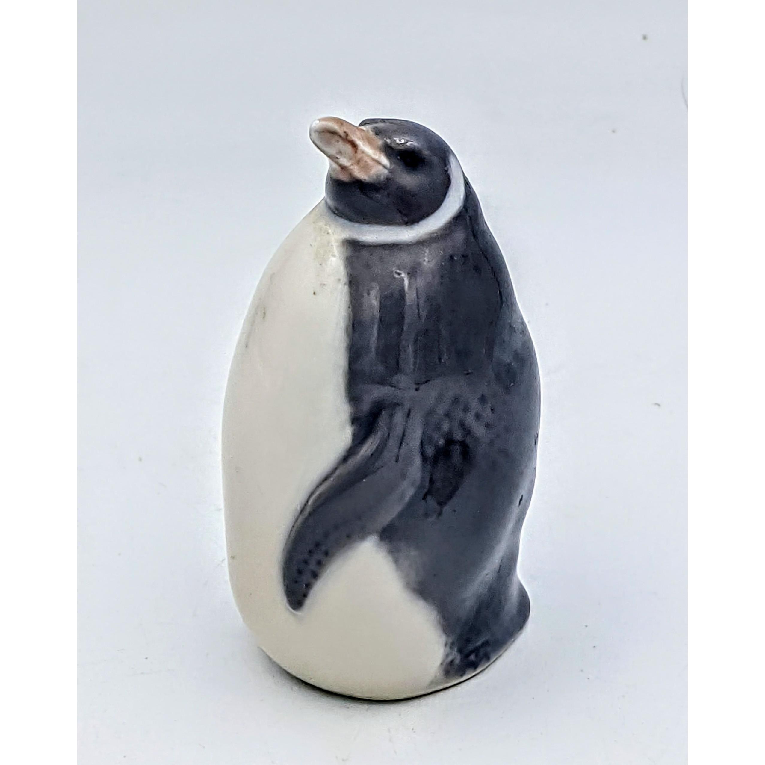 Vintage Royal Copenhagen Denmark Porcelain Penguin Figurine 3003