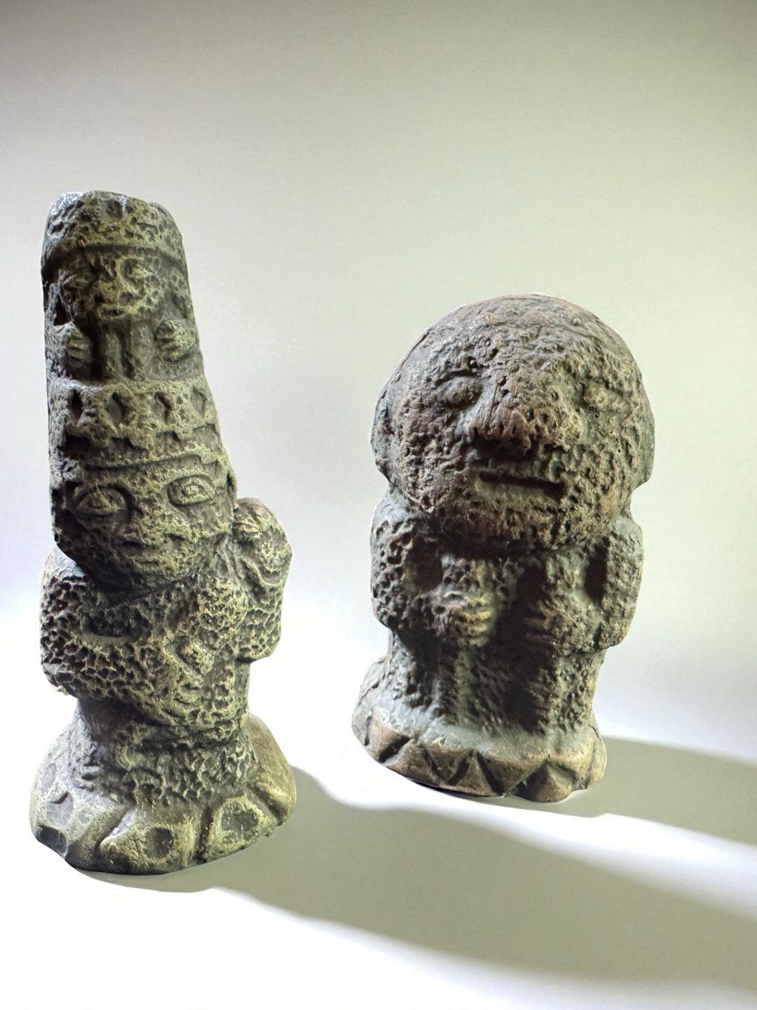 Vintage 1960s Replicas Of Pre- Columbian Idols - Central America