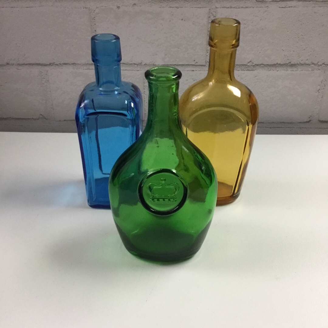 Wheaton Trio Mini Glass Bottles