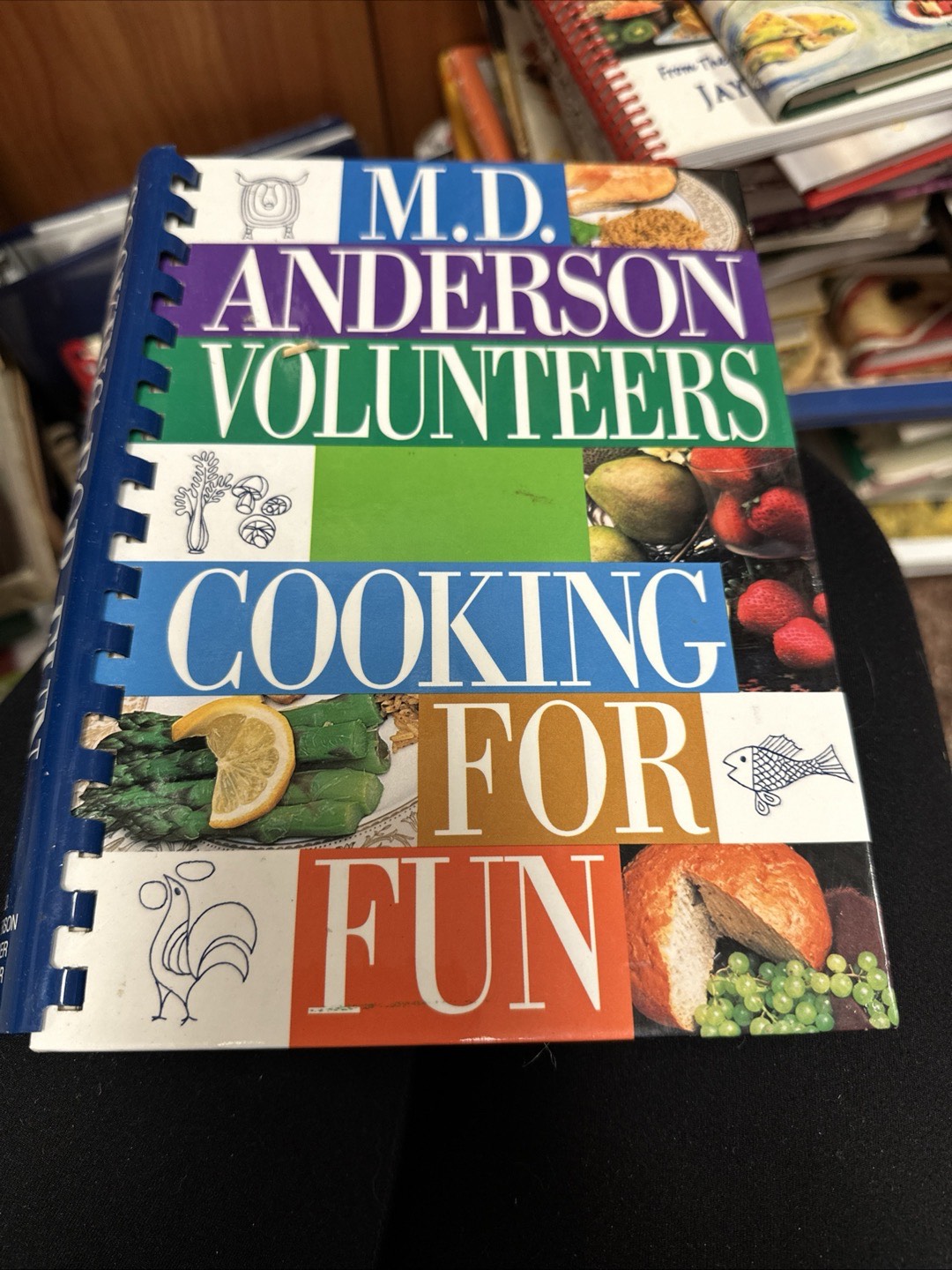 Md anderson Volunteers Cooking For Fun
