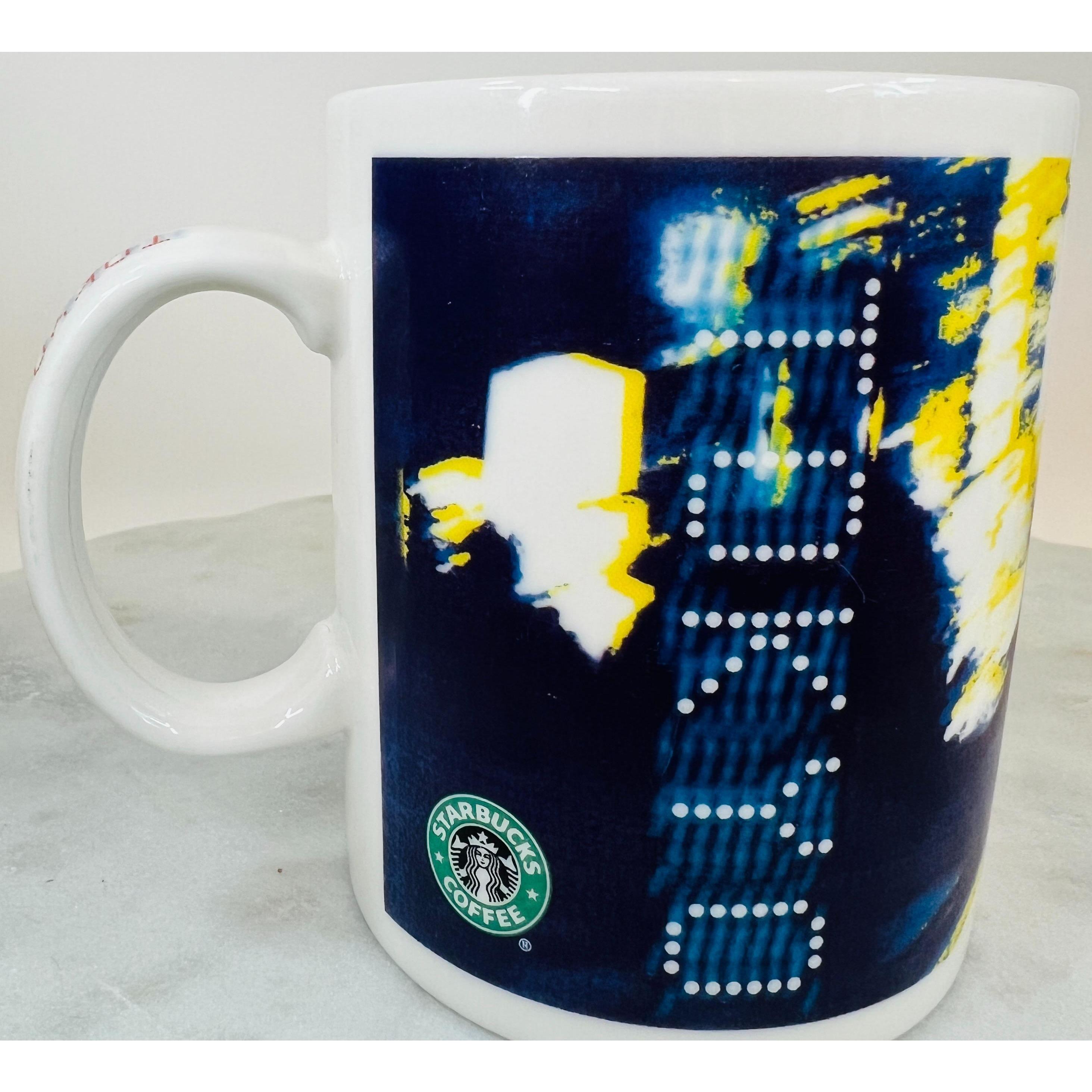 Starbucks Coffee Japan Tokyo Mug 2003 Multicolor 14 Oz Christmas Holiday