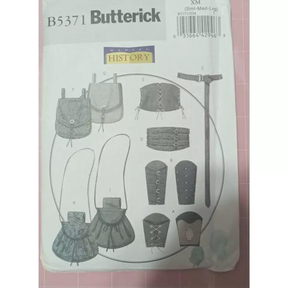 BUTTERICK 5371 Making History Patterns Womens & Unisex Accessories ...