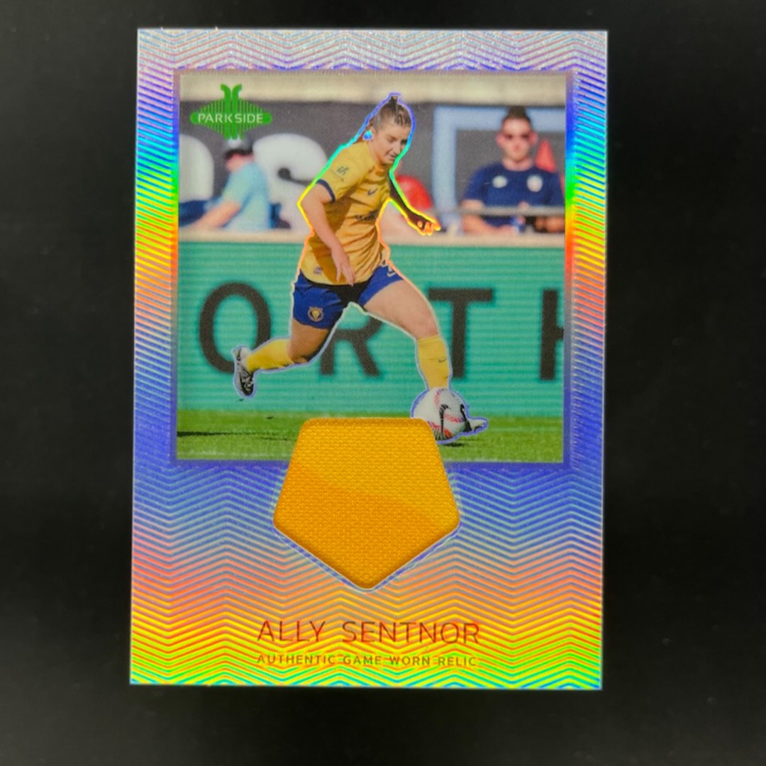 Ally Sentnor 2024 Parkside Pacific NWSL Relic 2-Color Soccer Card