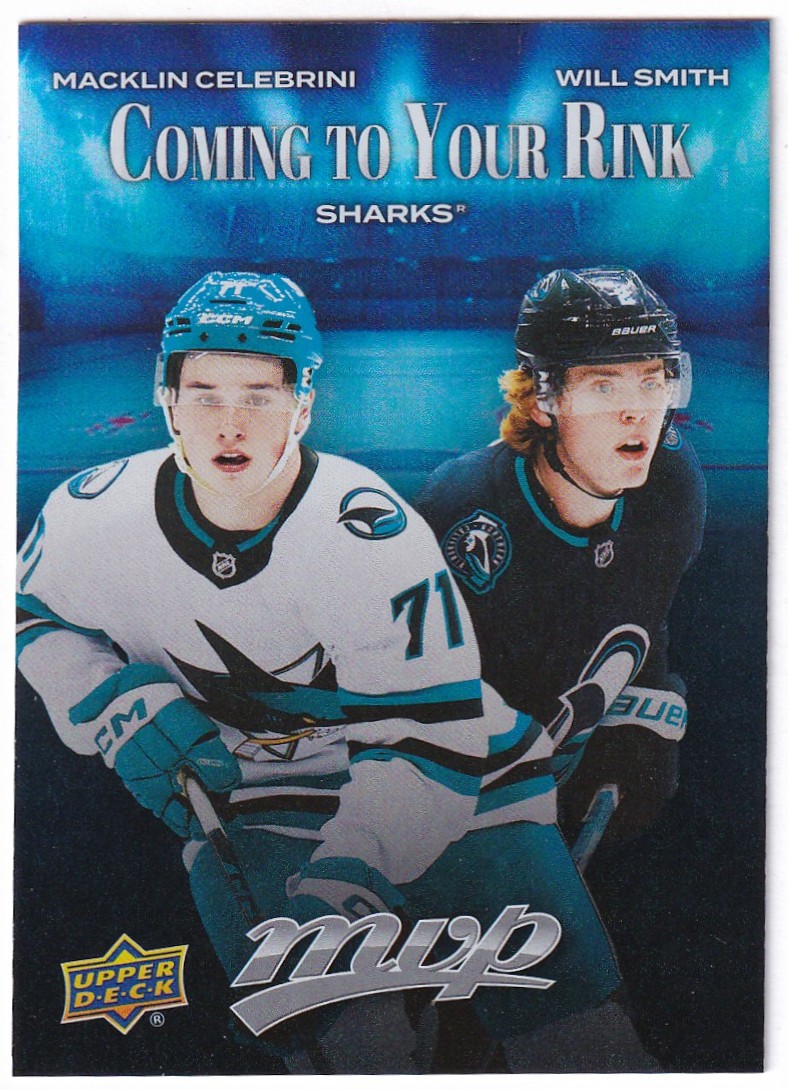2025-26 Upper Deck MVP Coming to Your Rink #CR23 Macklin Celebrini ...