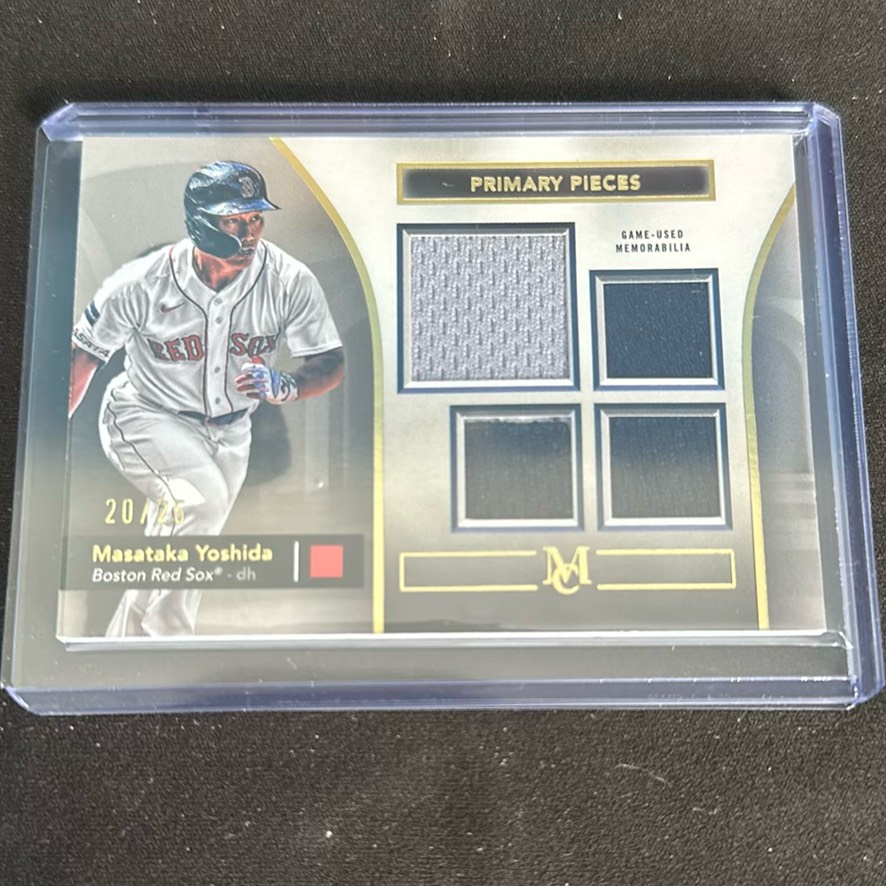 2024 Topps Museum Collection Masataka Yoshida Primary Pieces /25