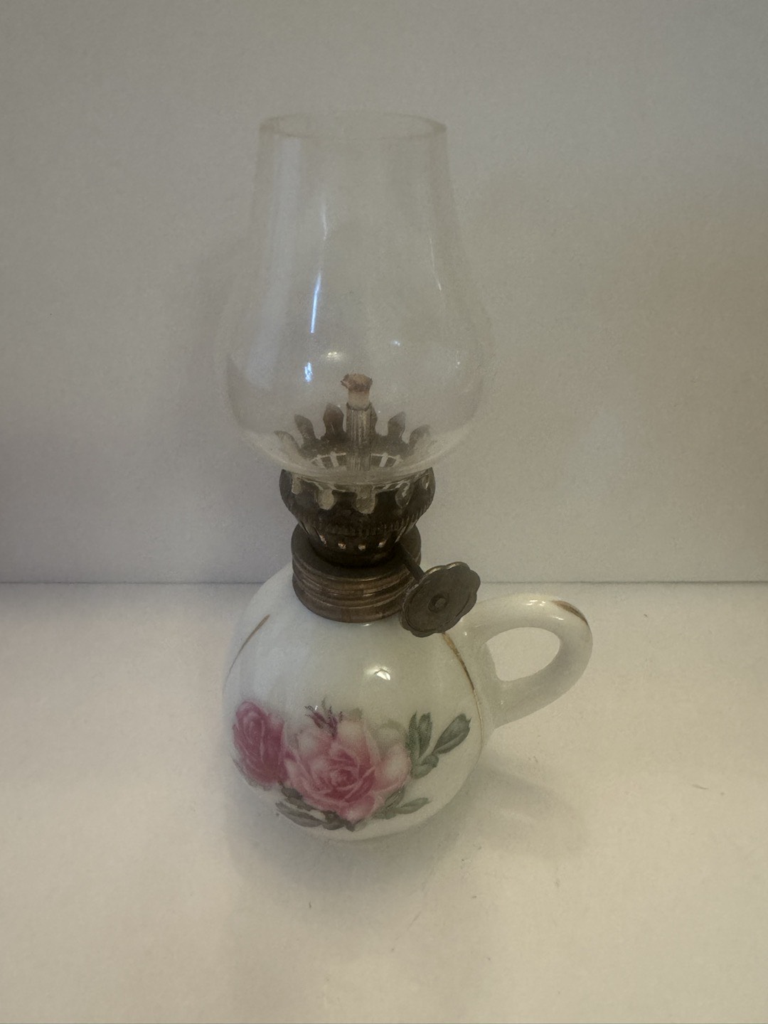 Vintage Mini Oil Lamp