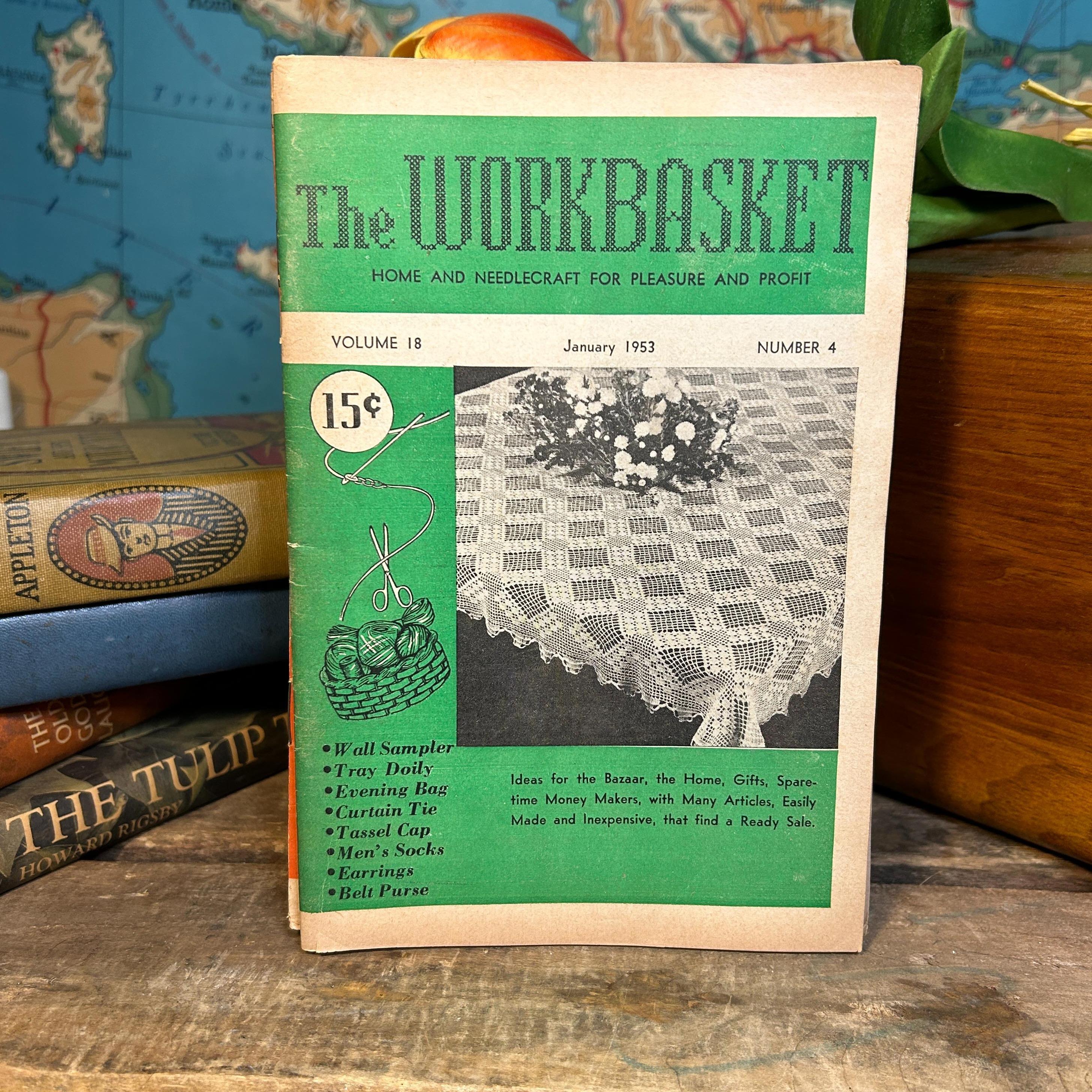 Set of 9 The Workbasket Magazine from 1953 - January thru September