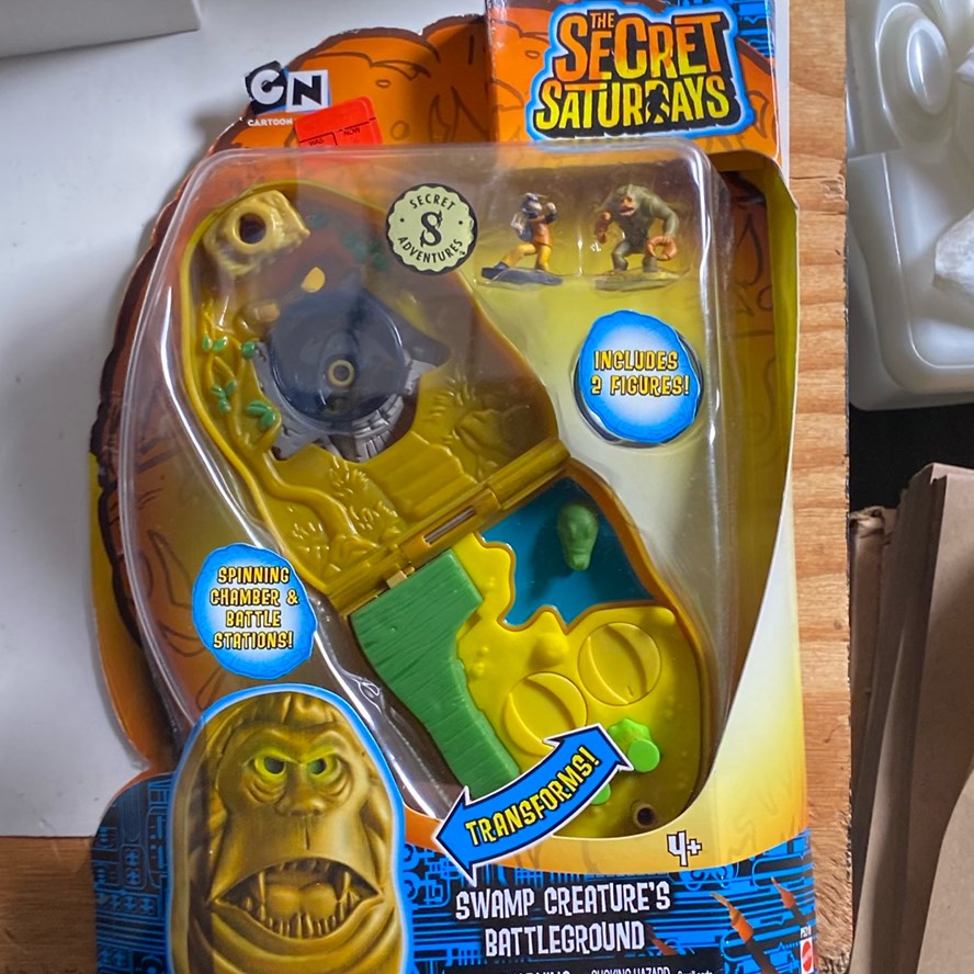 Secret Saturdays Cartoon Network Swamp Creature
