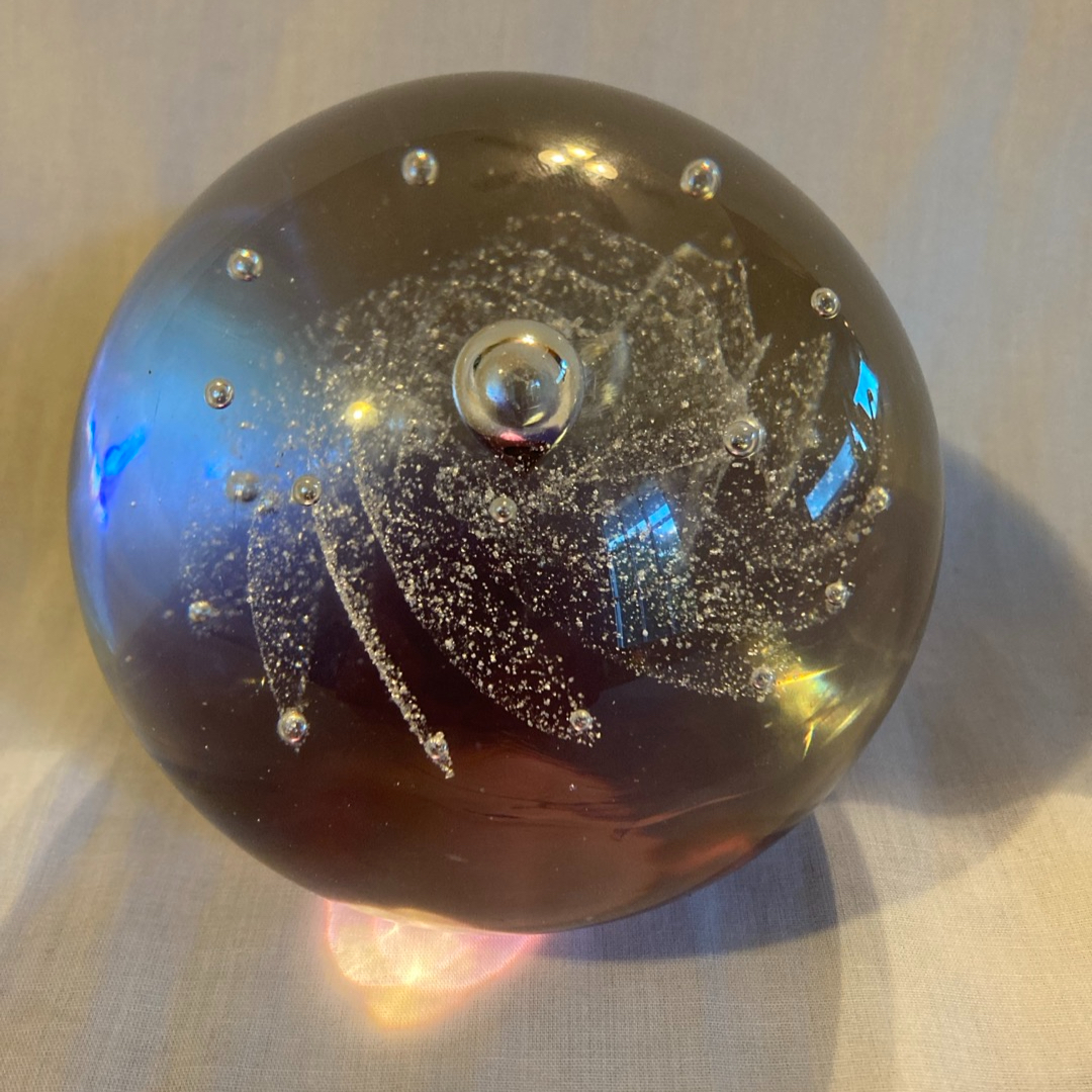 11. Art Glass Paperweight