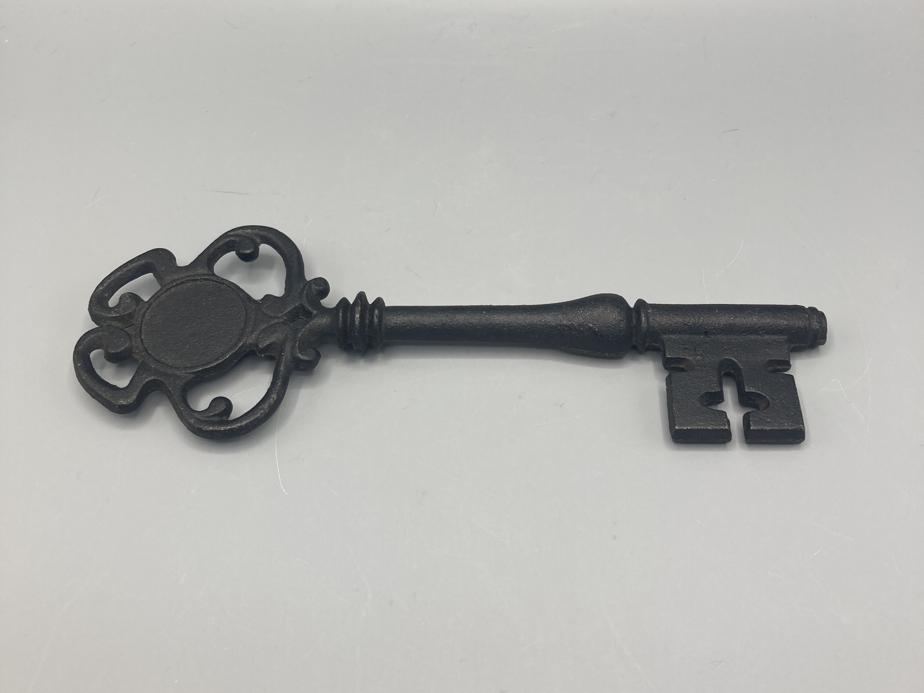 Vintage Big Metal Key - 7.5" long