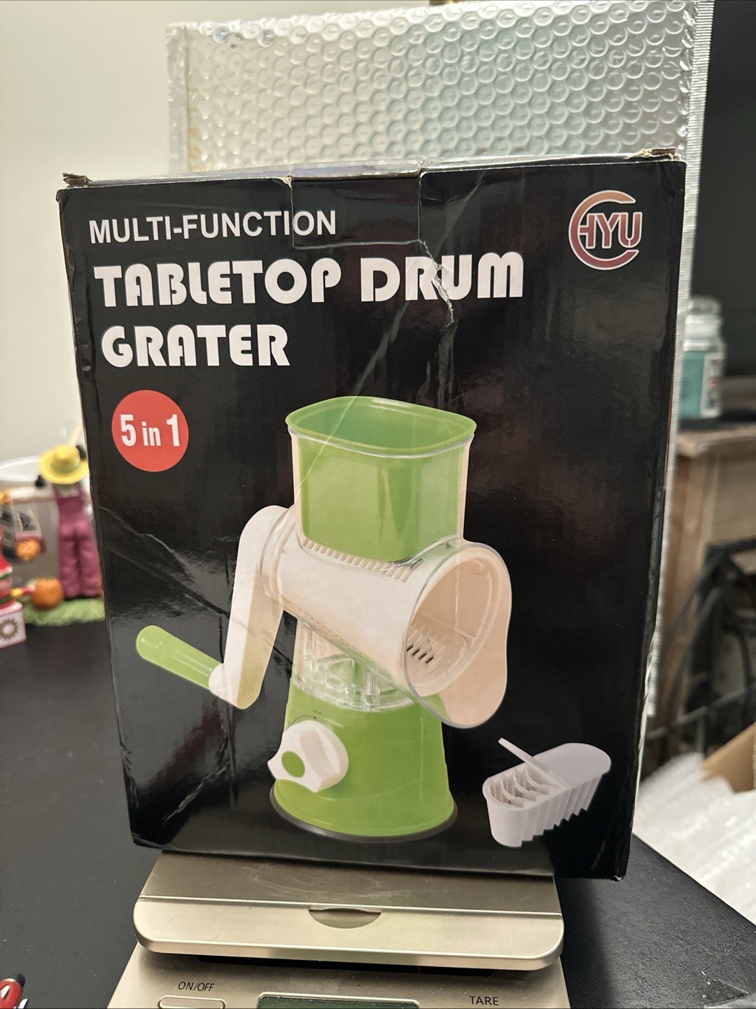 Tabletop Drum Grater