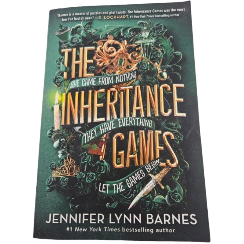 The Inheritance Games by Jennifer Lynn Barnes - Green Cover