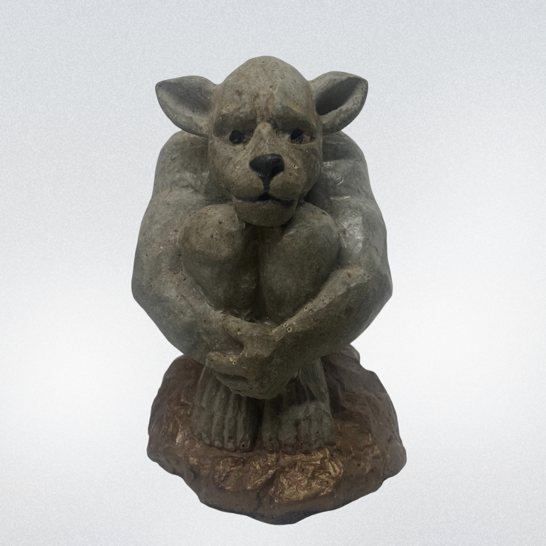 Tiny Concrete Gargoyle