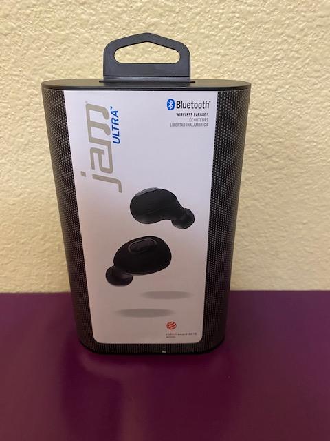 Jam Ultra Black Bluetooth Wireless Earbuds w Recharging Case HX-EP900BK ...