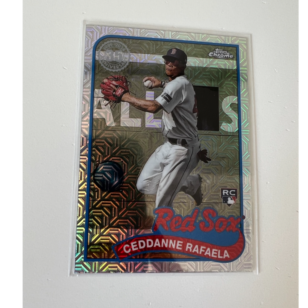 Ceddanne Rafaela RC Silver Pack Boston Red Sox