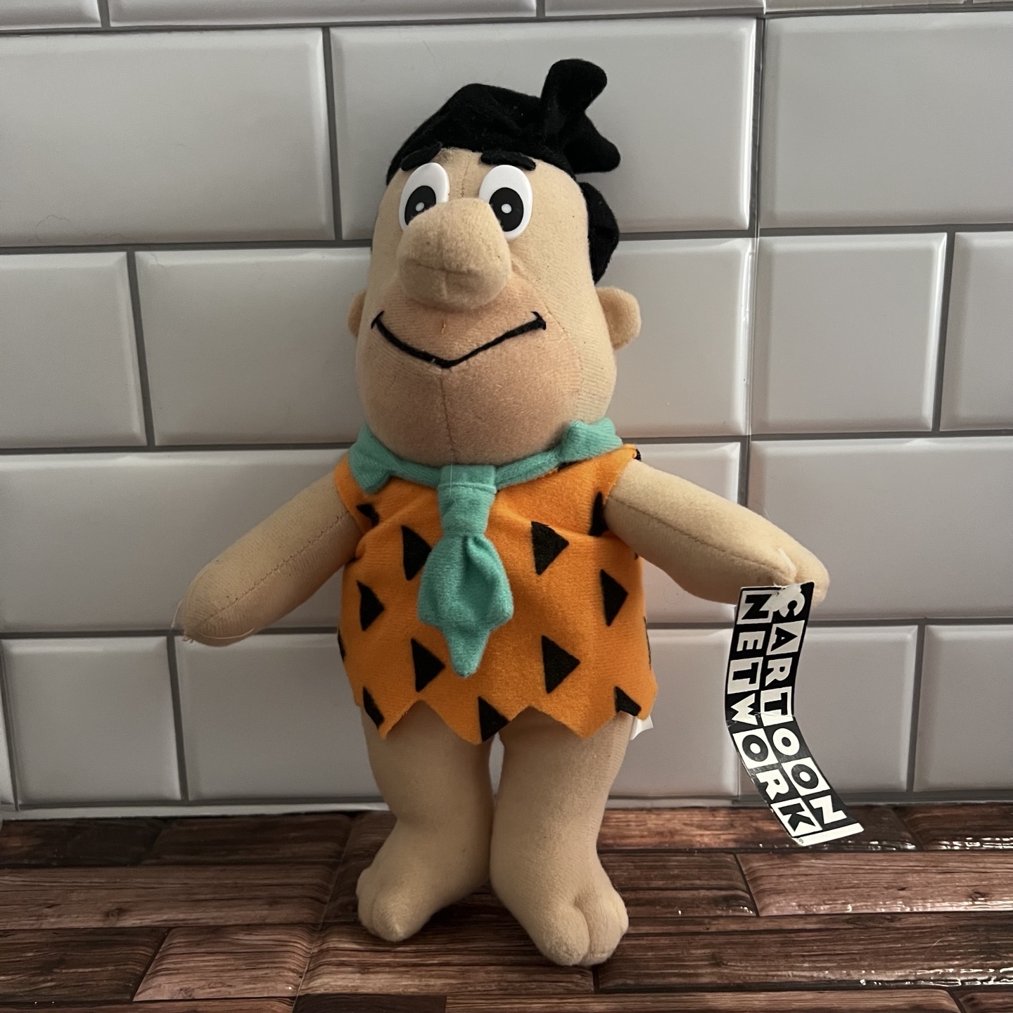 1998 Fred Flintstone Figure Plush Cartoon Network
