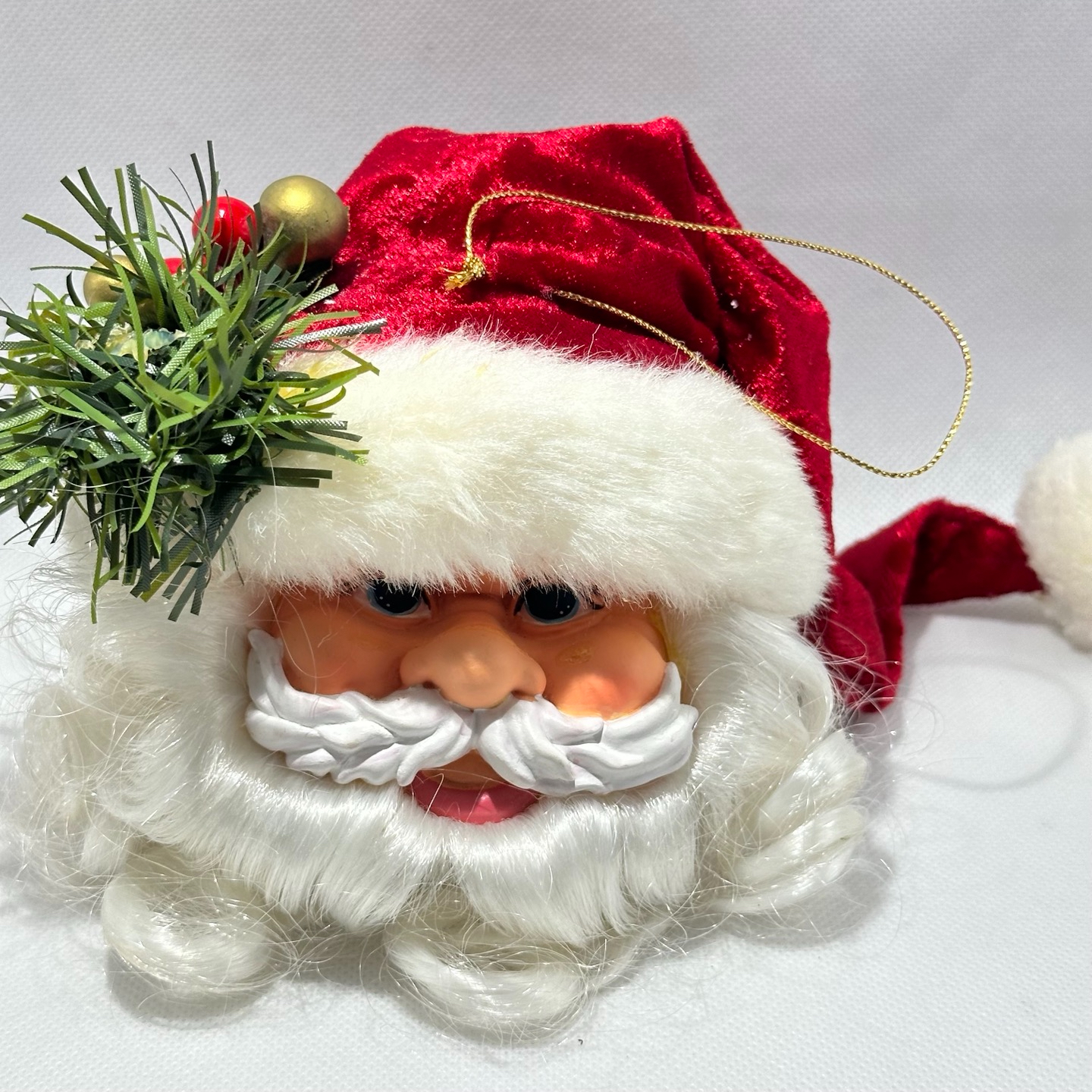 Santa Head - C33 Santa Head Decoration 3oz, 1 For $5 Or All 4 For $15