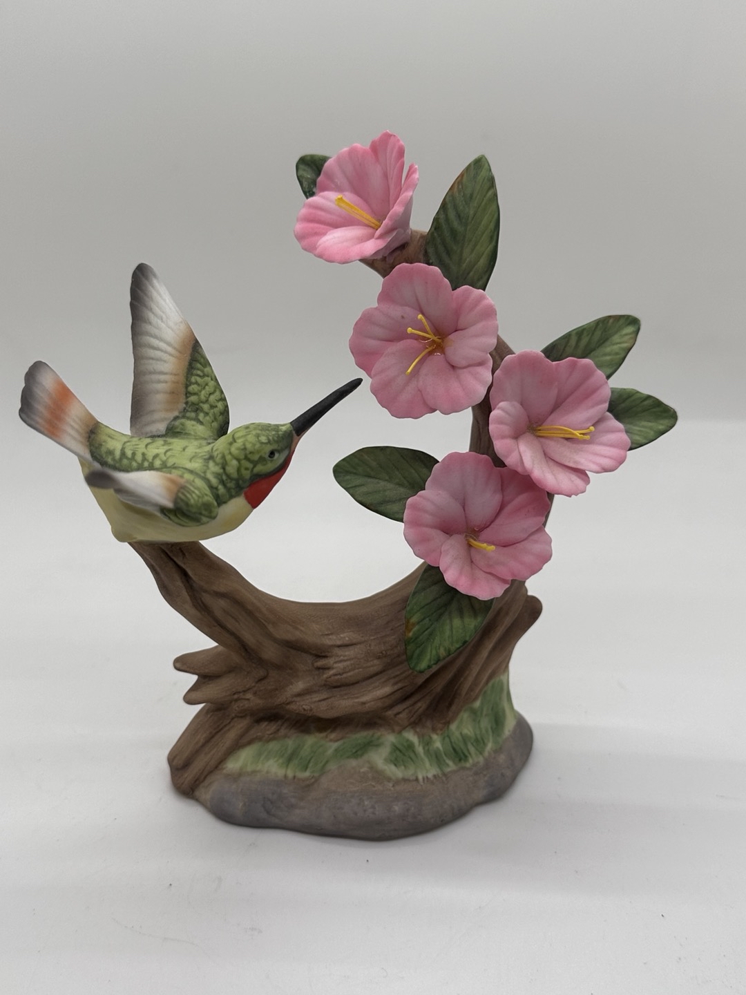 Vintage Lefton Hummingbird Nest Egg Collection 1985