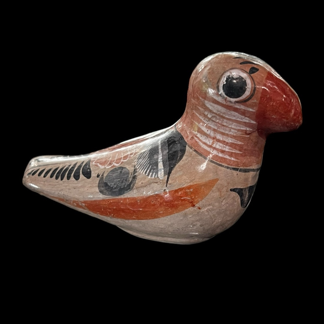 #36 - Mexican Folk Art Goober Bird 3”