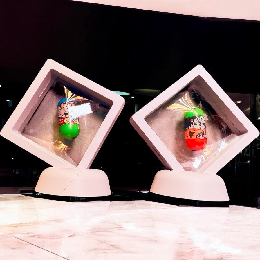 Framed Rare Mighty Beanz SPECIAL EDITION Mechanic & Rev Head ...