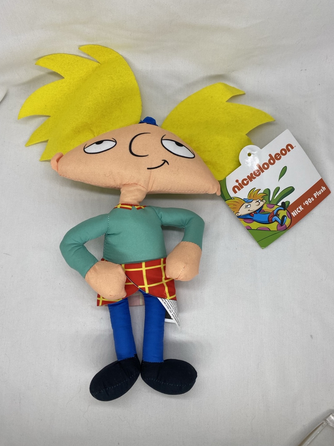2018 NWT Nickelodeon Hey Arnold Plush Nick 90’s
