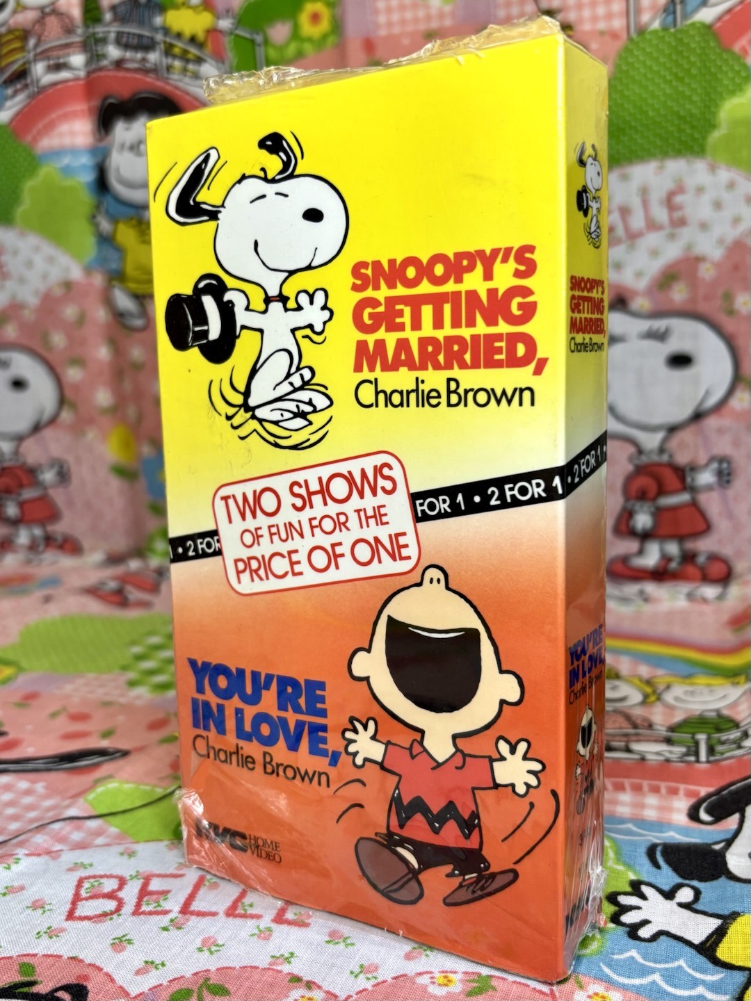 “Snoopy’s Getting Married” & “You’re In Love, Charlie Brown” 2 For 1 VHS