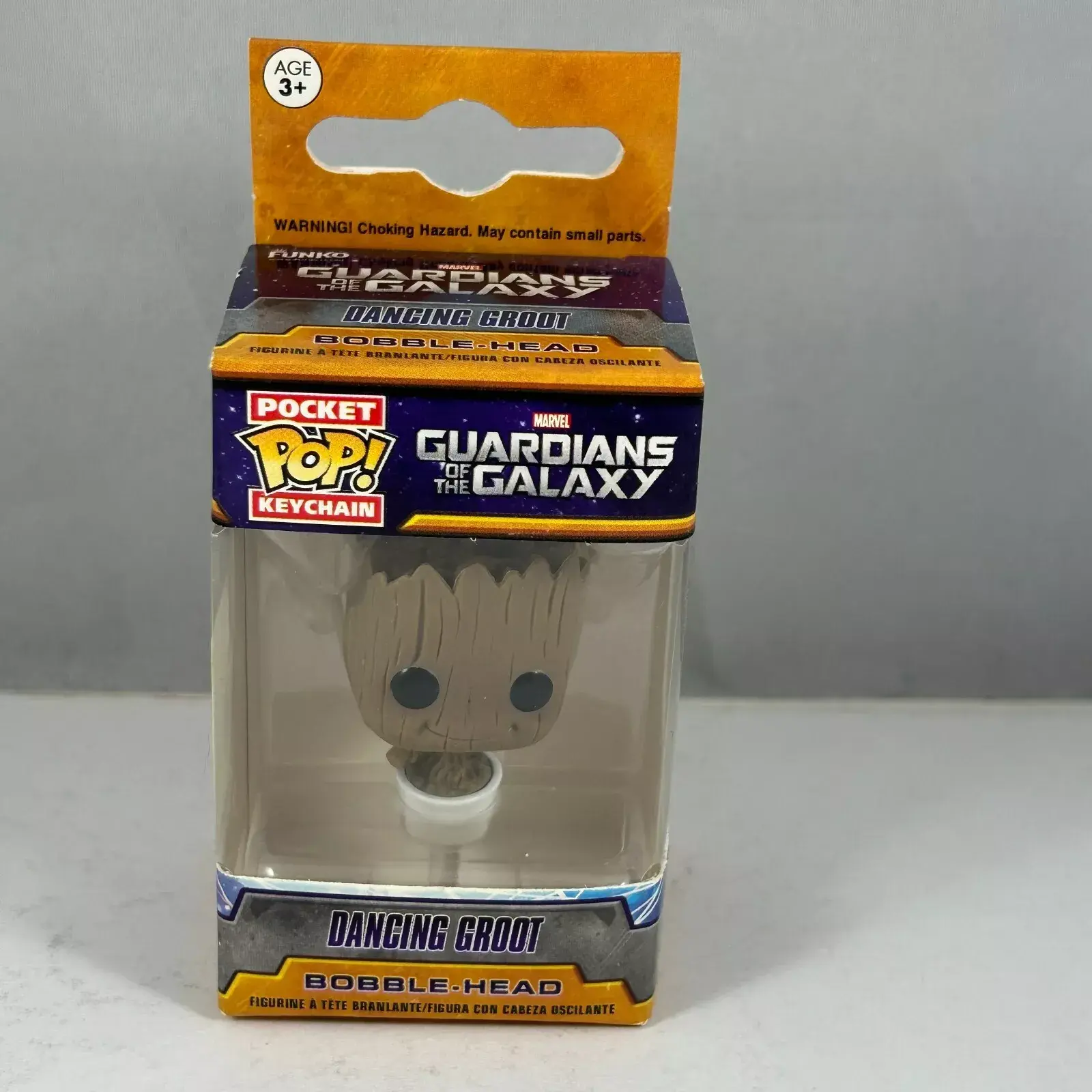 Dancing Groot Bobble-Head Pocket Pop Keychain Guardians of the Galaxy ...