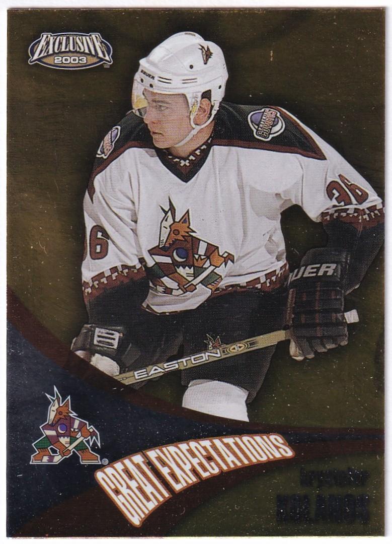 2002-03 Pacific Exclusive Great Expectations #14 Krystofer Kolanos ...