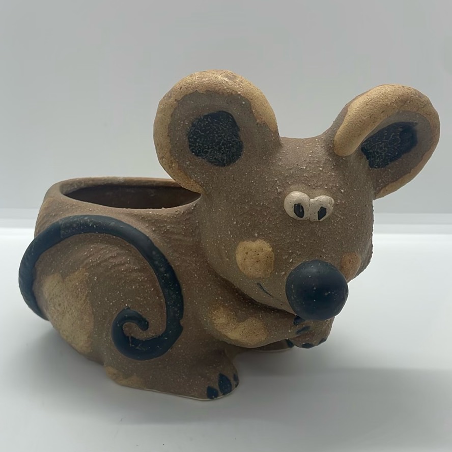 Napco Mouse Planter W/ Original Sticker