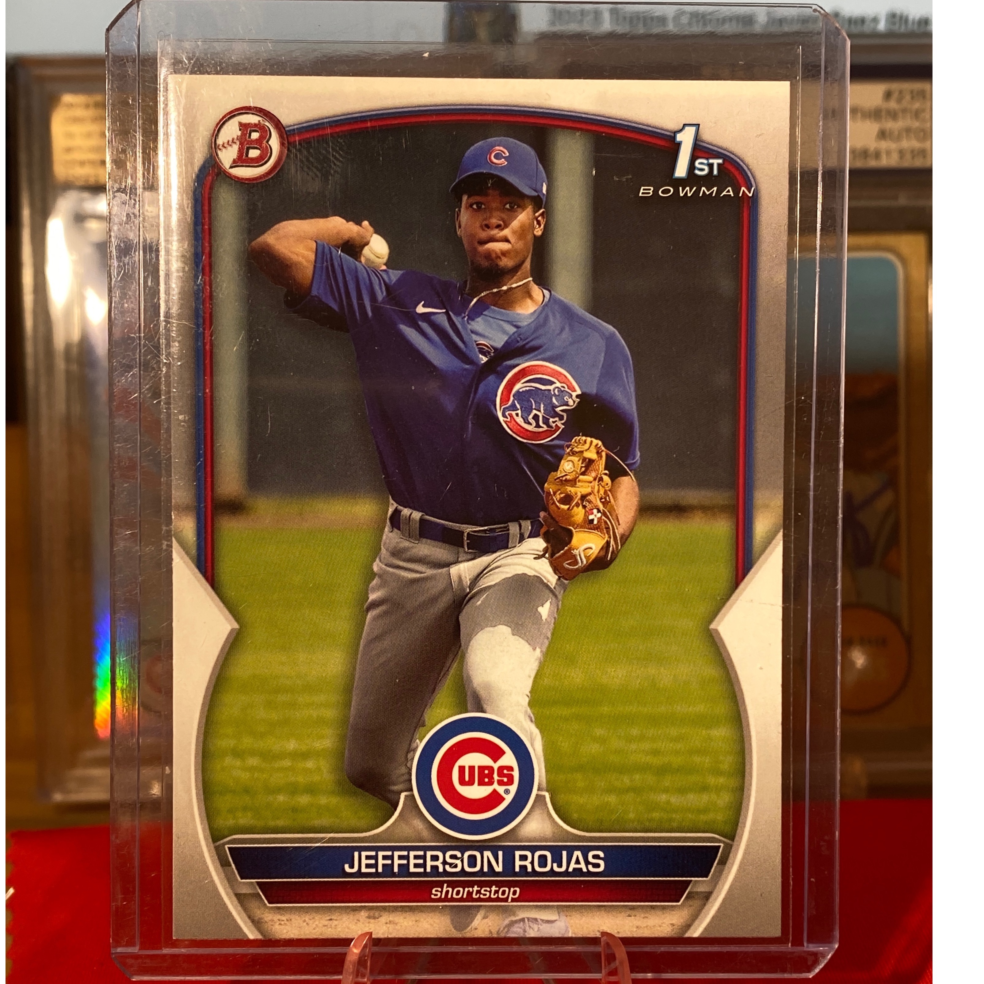 2023 Bowman 1st Bowman Jefferson Rojas Chicago Cubs