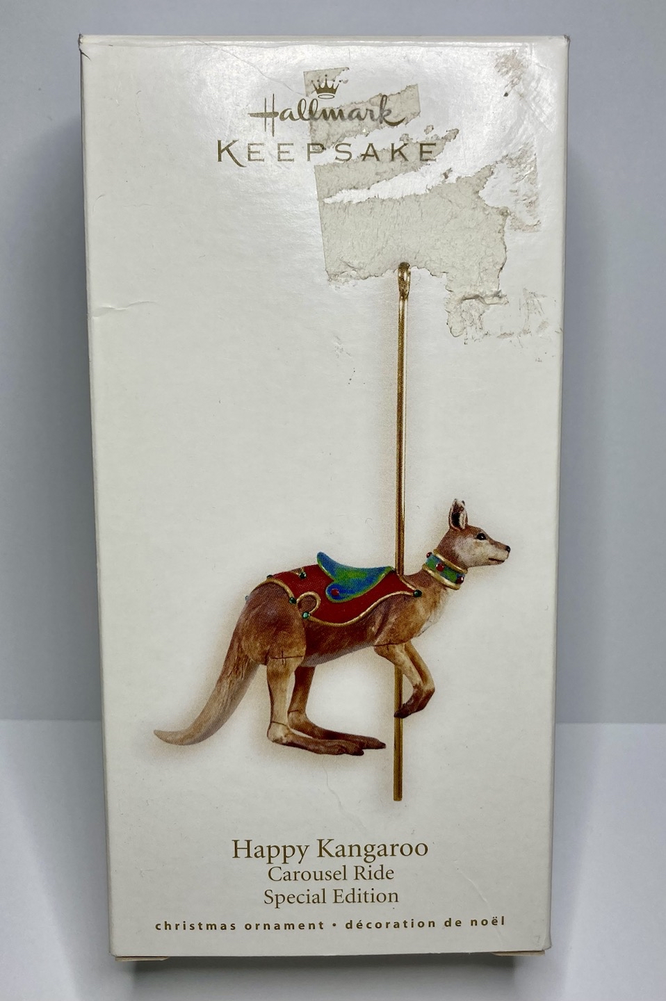 Hallmark Kangaroo Carousel Ride Ornament
