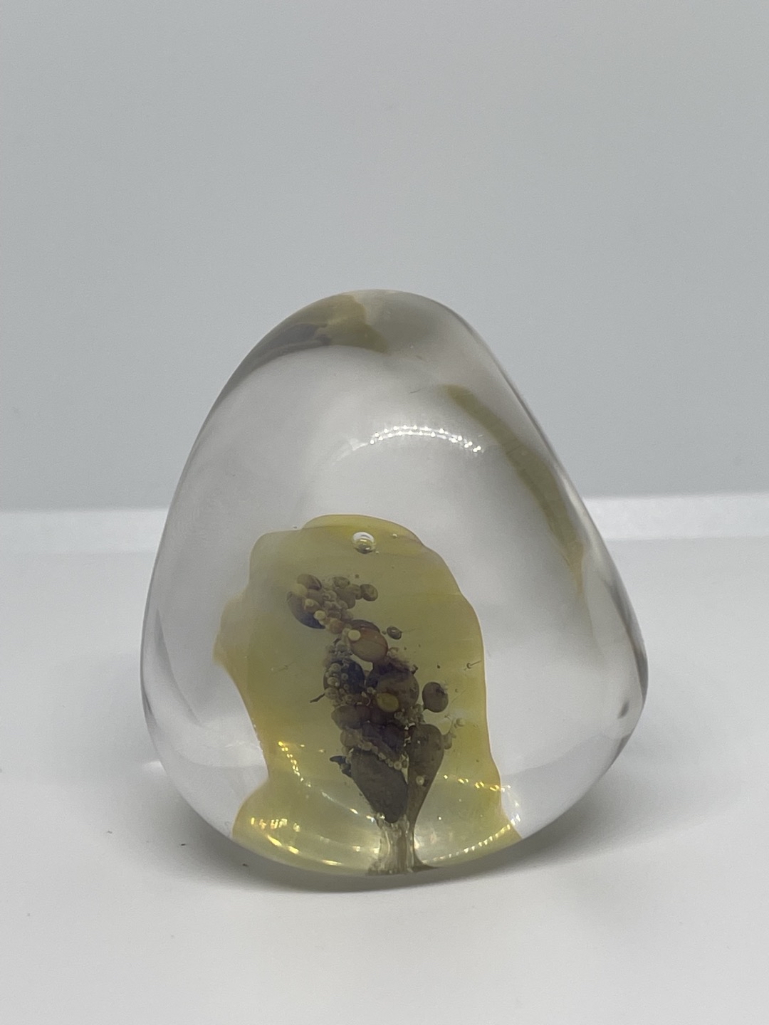 Oblong Triangular Shaped Paperweight