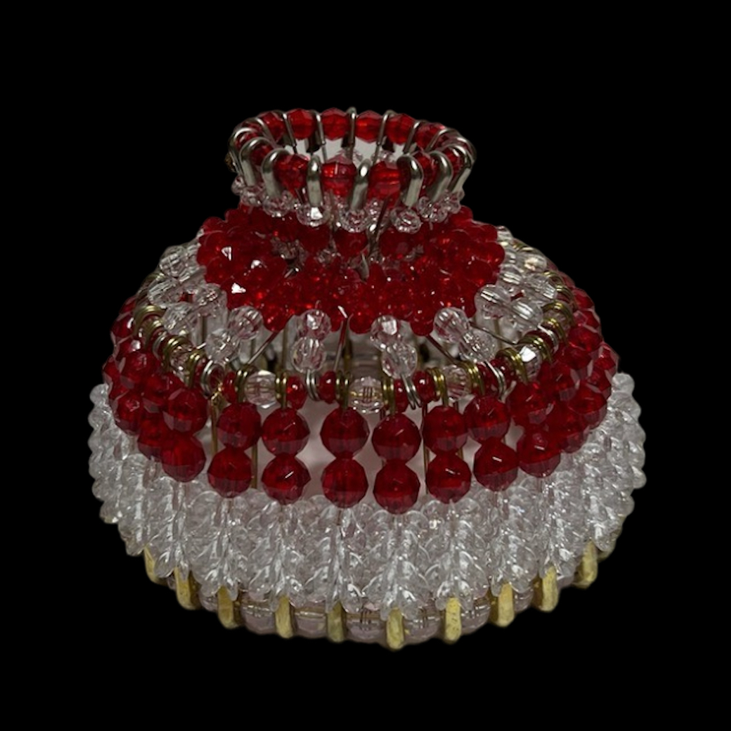 MARKDOWN! Beaded Safety Pin Shade for Window Night Light (Shade One) ~3 ...