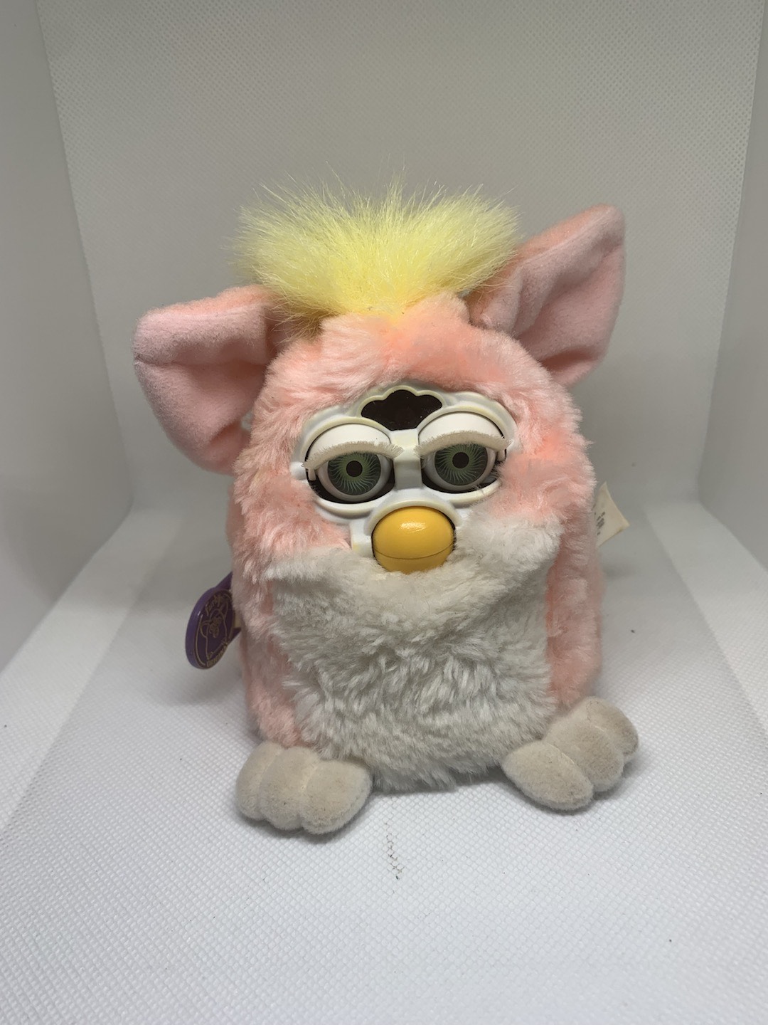 1999 Furry Baby Pink Peach 70-940 Works Tested With Tags! Also With ...