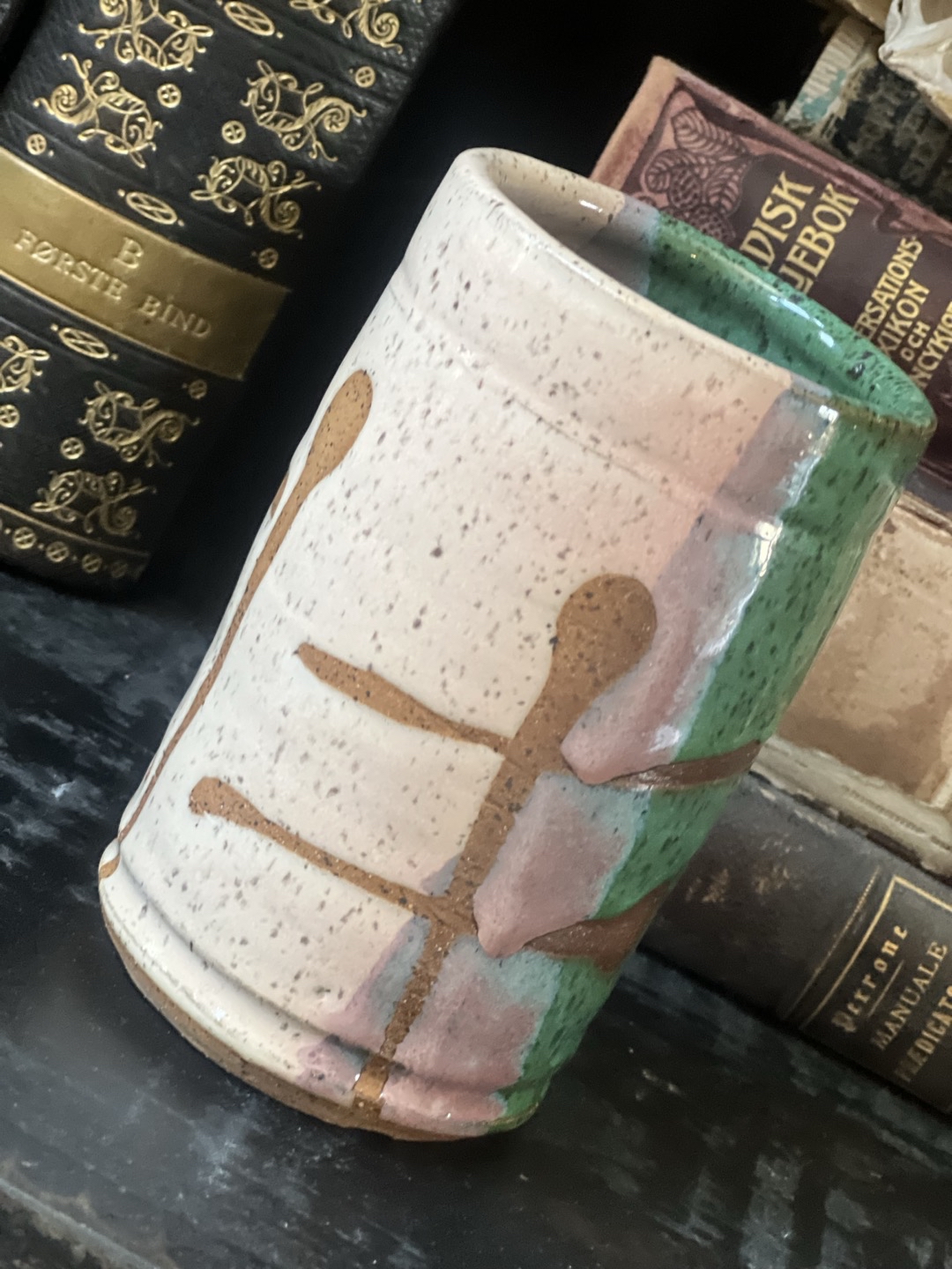 Watts Pottery Large Mug Or Vase